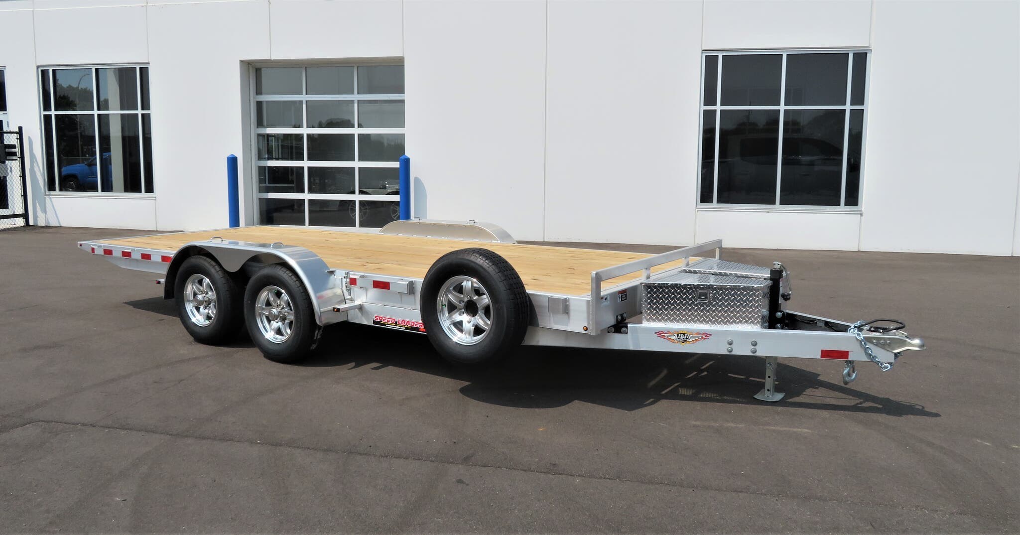 2021 H&H 82x18 Electric Tilt Aluminum 10k Speedloader