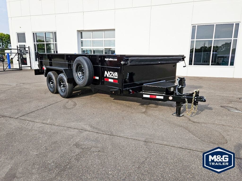 2025 MIDSOTA 82X16 14K NOVA DUMP TRAILER - BLACK