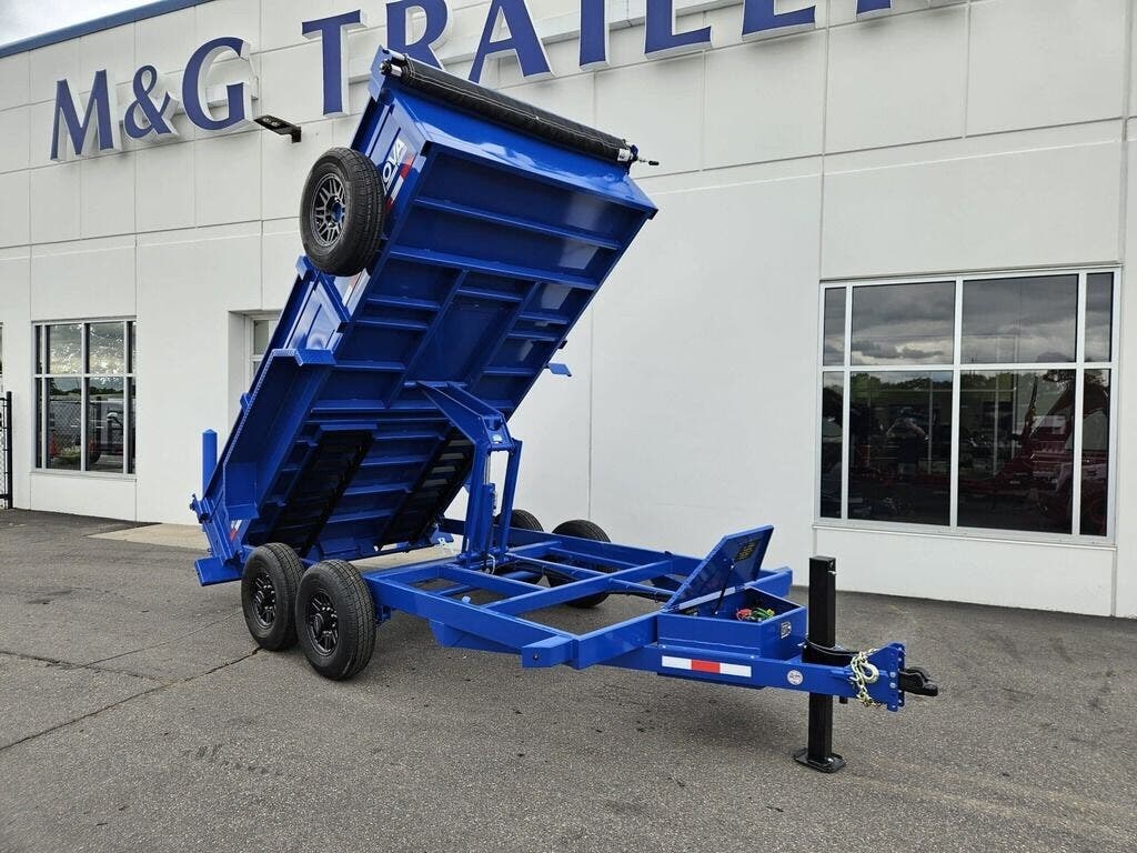 2025 MIDSOTA 82X14 14K NOVA DUMP TRAILER - BLUE
