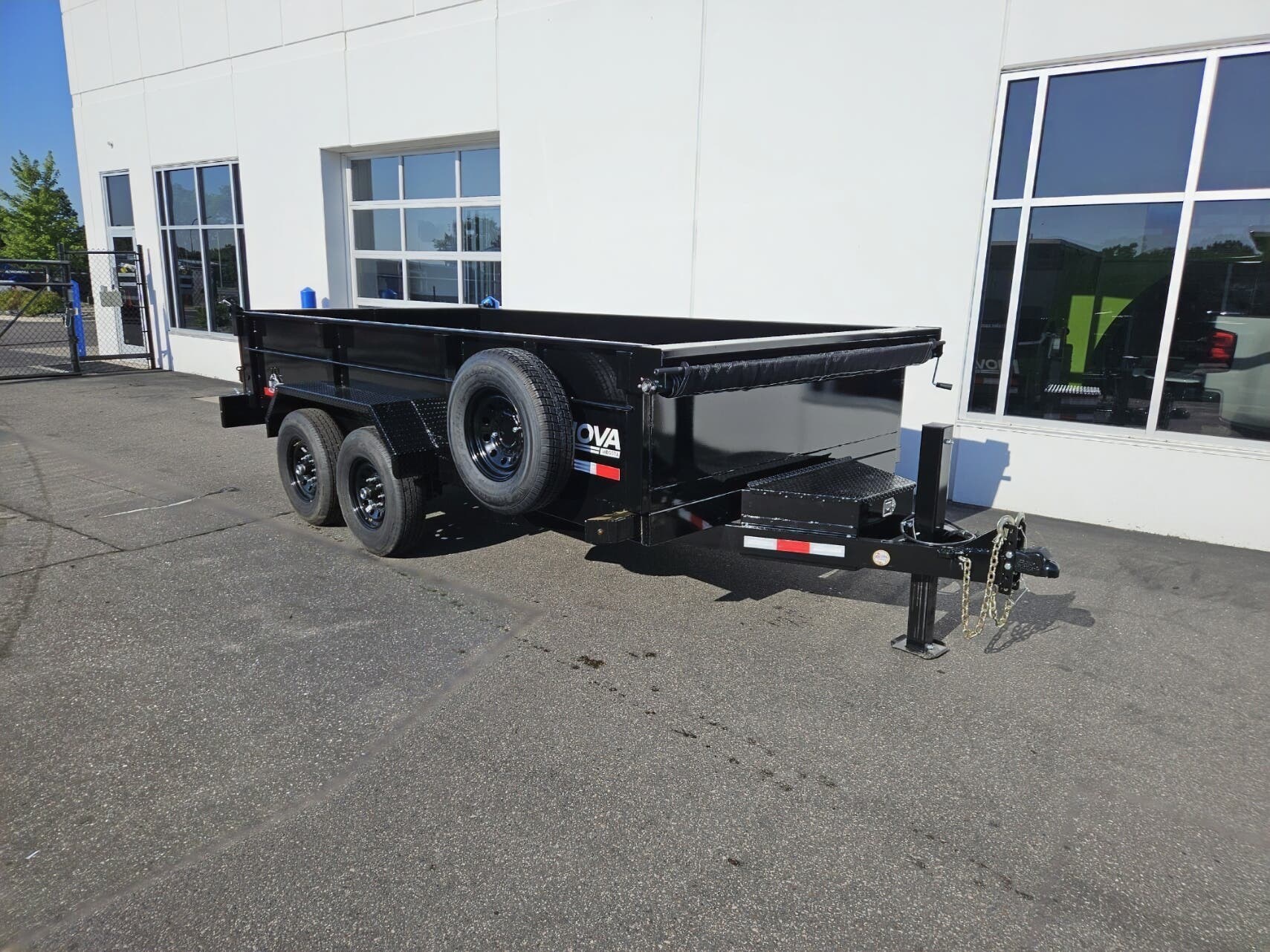 2025 MIDSOTA 82X14 14K NOVA DUMP TRAILER- BLACK