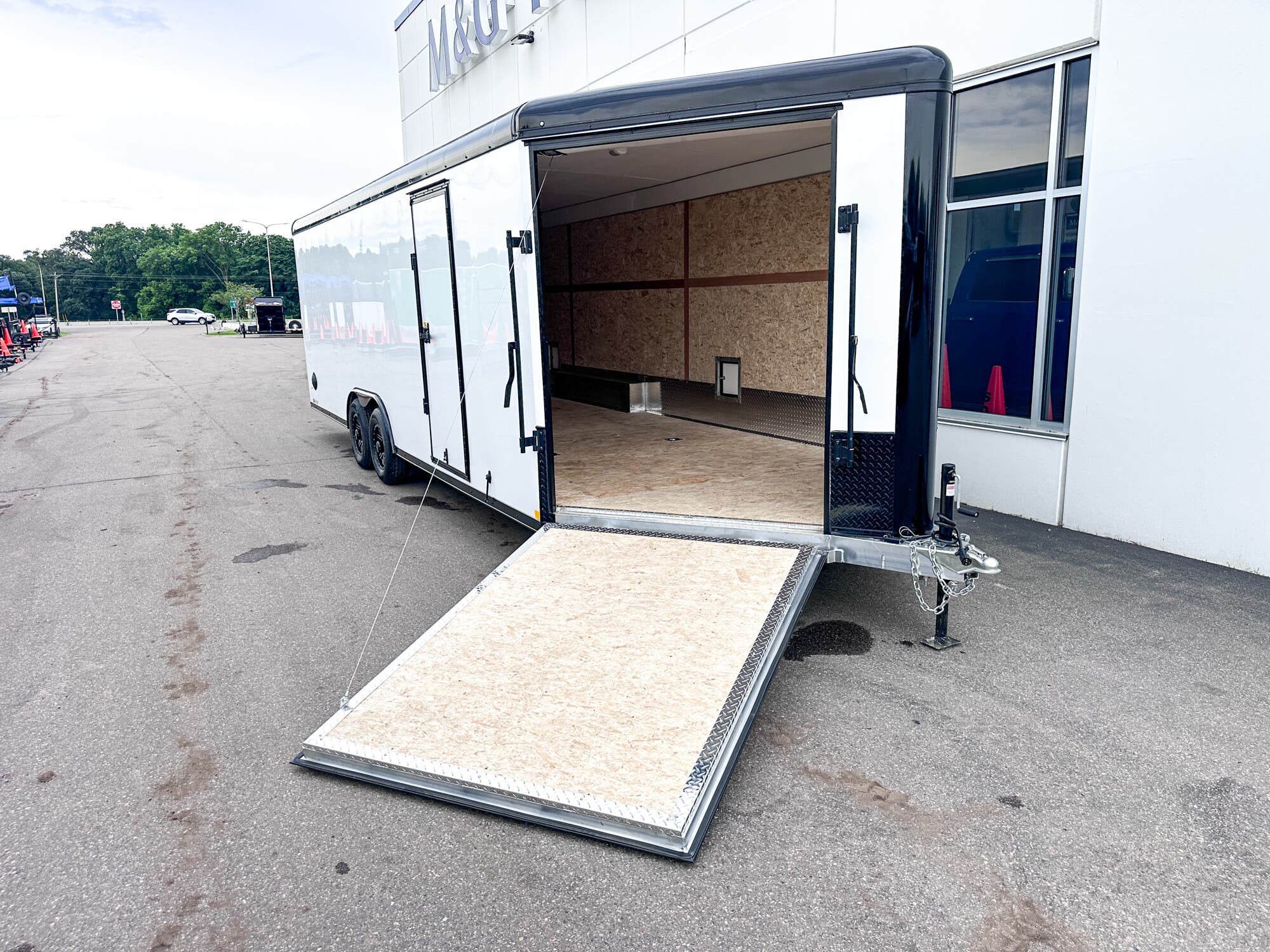 2025 RC TRAILERS ARSCT 8.5X29 10K ALUMINUM COMBO CAR/SNOWMOBILE TRAILER ...