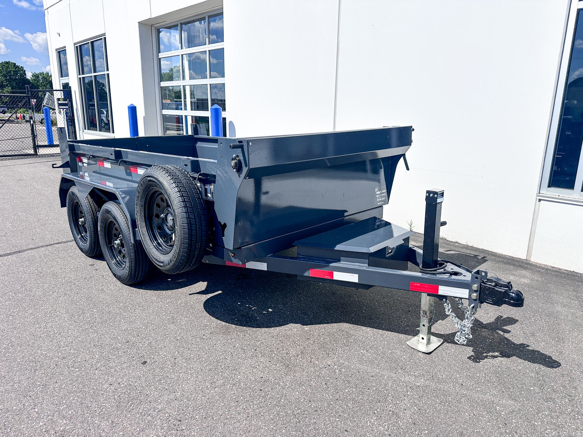 2026 NORSTAR DCB 5X10 7K DUMP TRAILER - GRAY