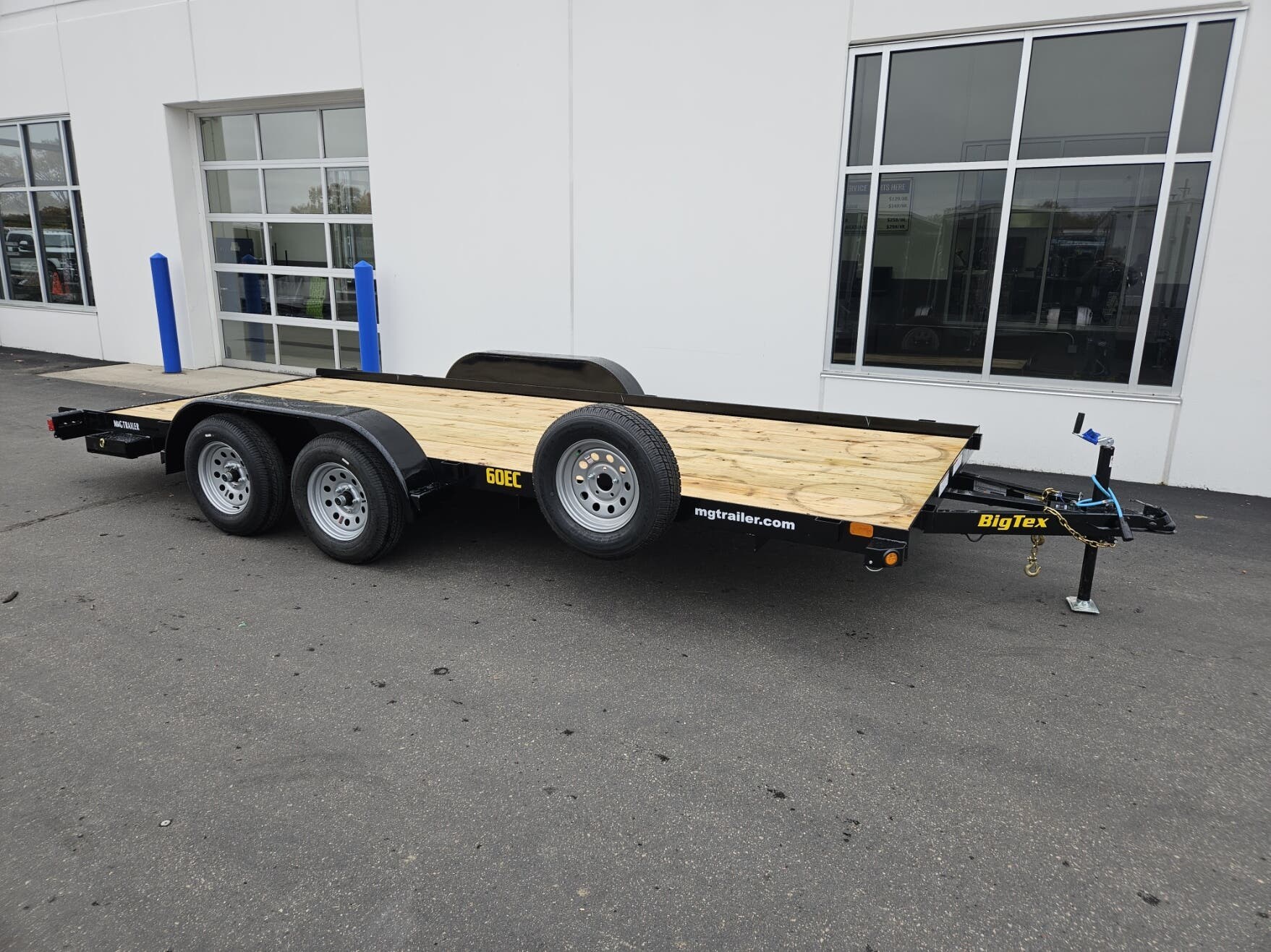 2026 BIG TEX 60 EC - 18 83X18 6K CAR HAULER - BLACK