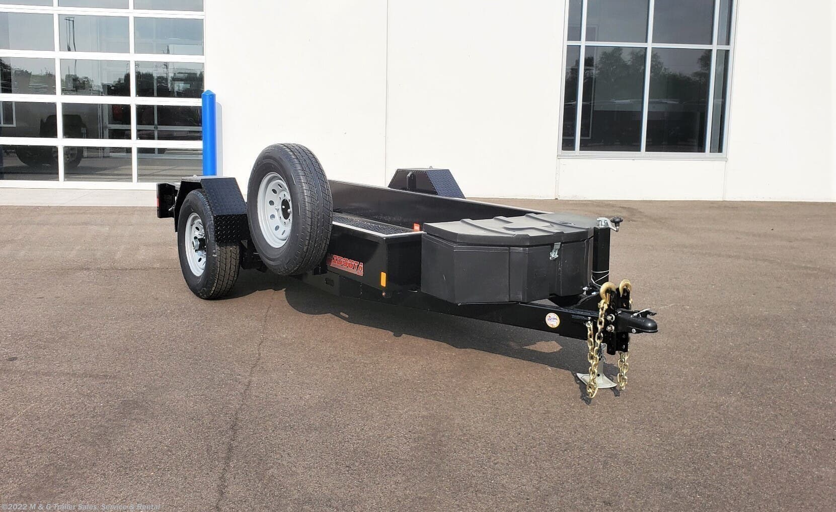 2025 MIDSOTA SL-12 52X12 ROTATING AXLE SCISSOR LIFT TRAILER-BLACK
