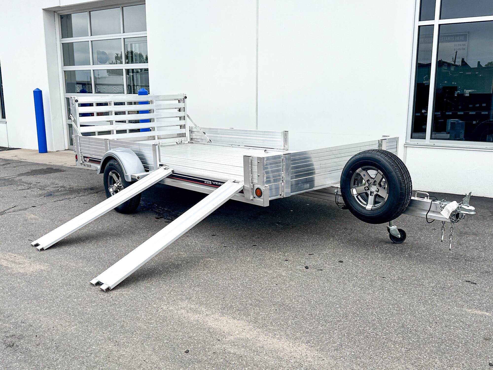 2027 FLOE UT 79X12.5 ALUMINUM UTILITY TRAILER - 11" ATV SIDES