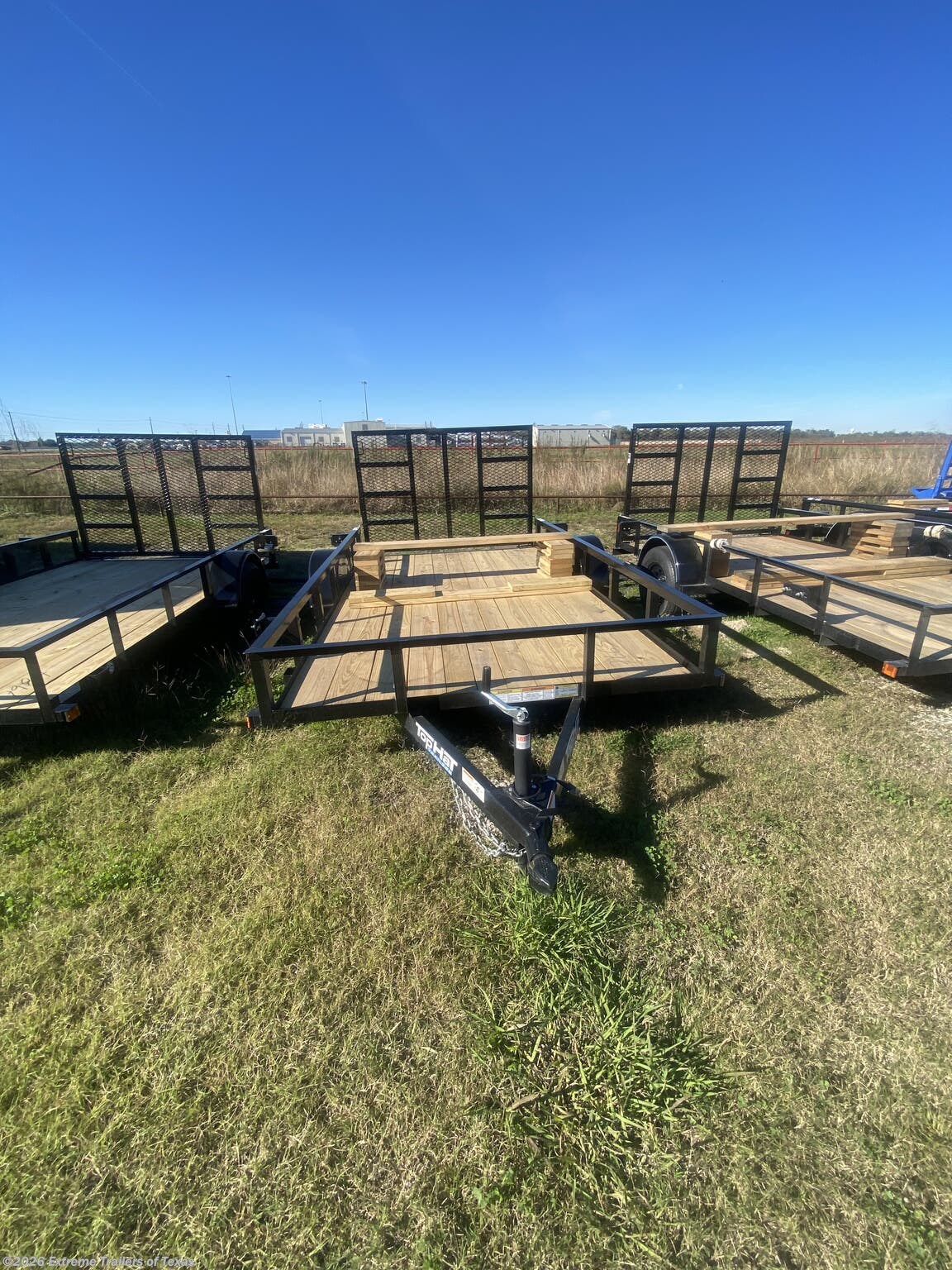 2025 Top Hat 12X77 Derby SR Angle Utility Trailer