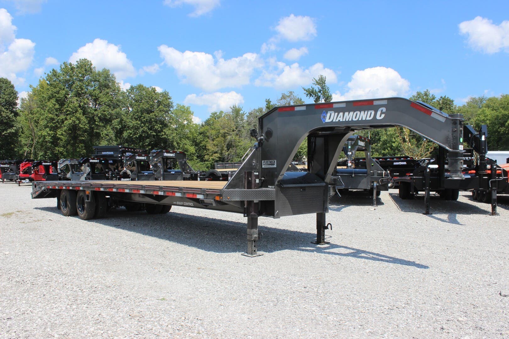 8x32 Equipment Trailer for sale | New Diamond C FMAX216-32X102MR-40K ...
