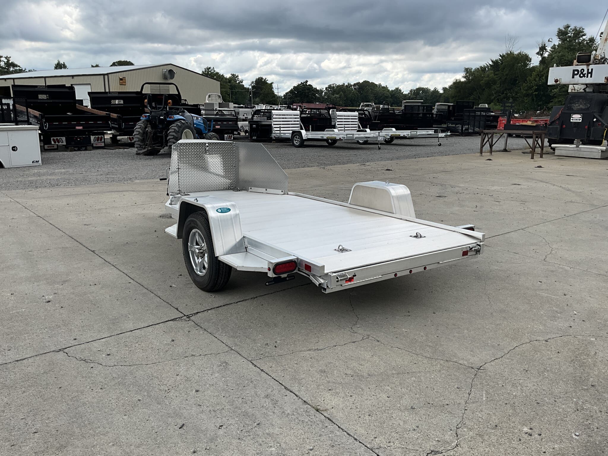 5x11 Motorcycle Trailer for sale | New Aluma TK1 | TrailersUSA