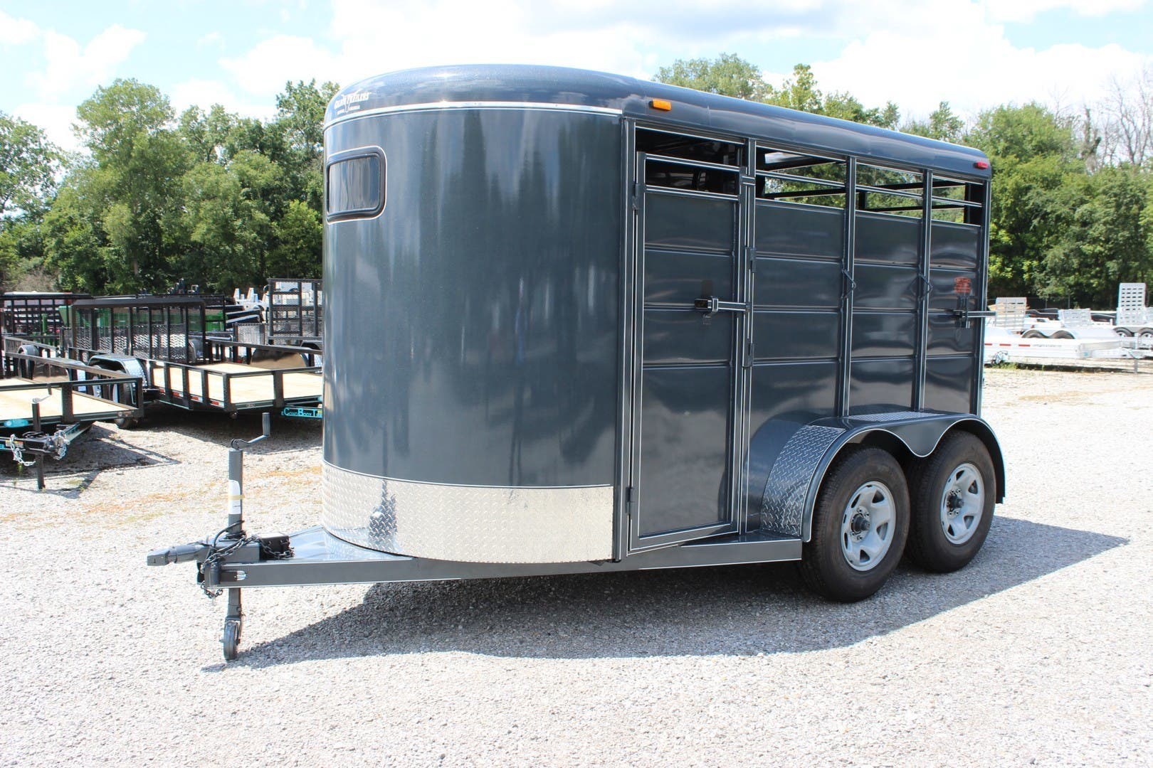 6x12 Cattle/Livestock Trailer for sale | New Calico HB122 | TrailersUSA