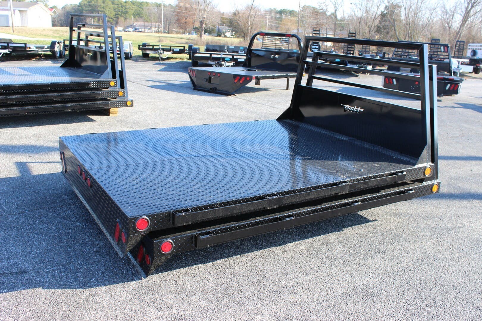 7x8 Flat Bed Body for sale | New Cadet Truck Bodies BRONCO-84-102-42 8. ...