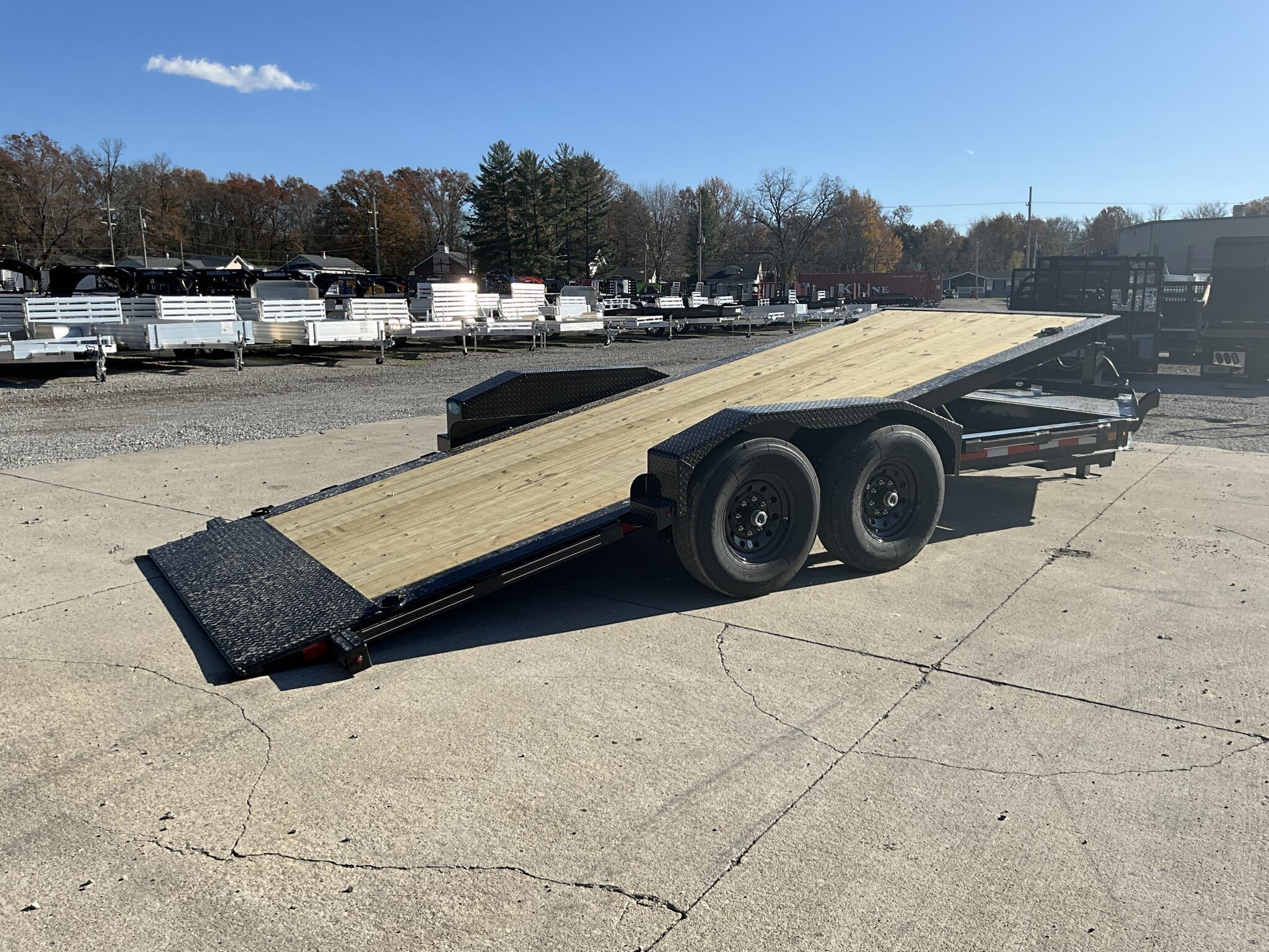 7x18 Tilt Deck Trailer for sale | New Diamond C HDT HDT207-18X82TFT ...