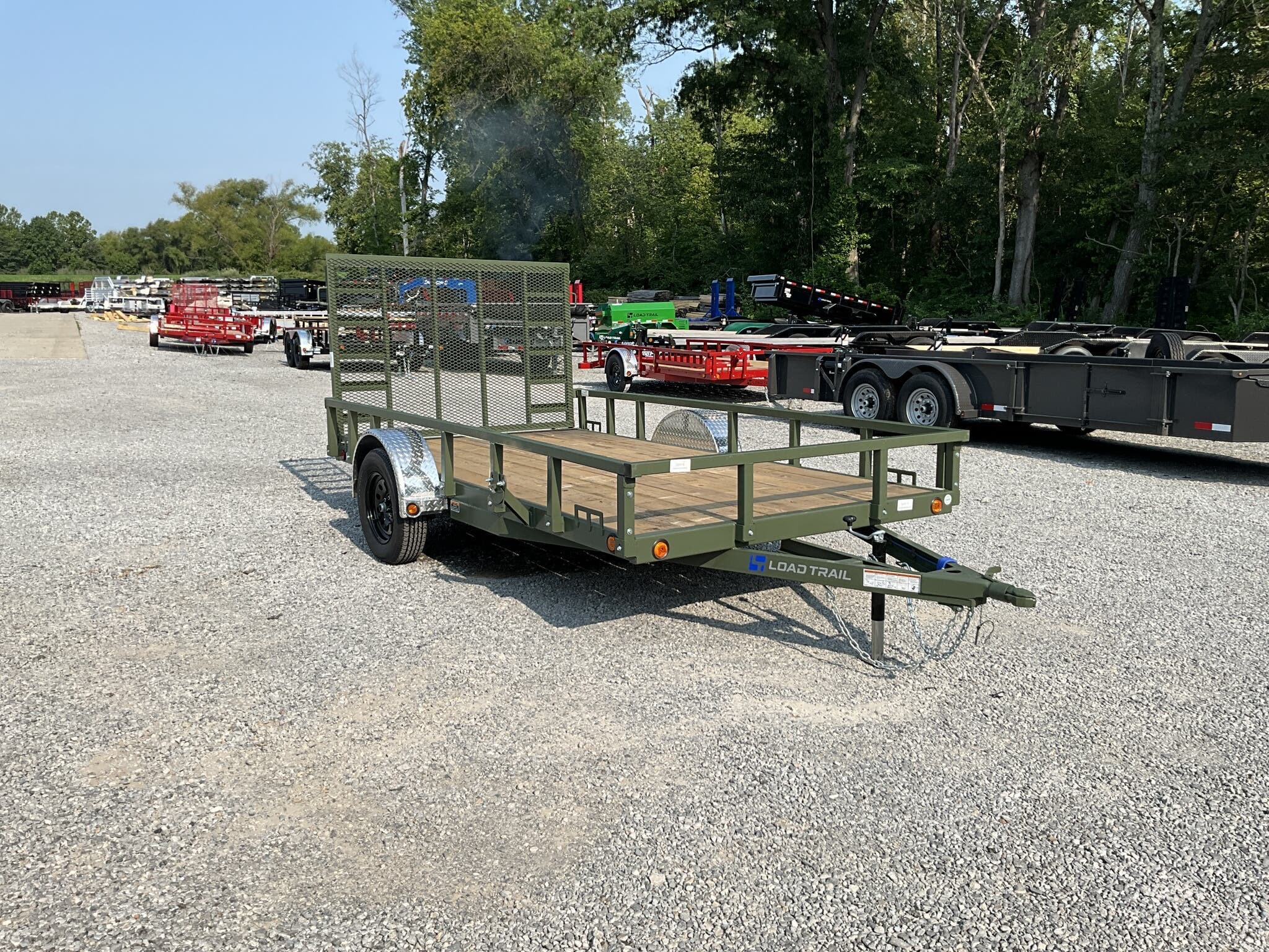 6x12 Utility Trailer for sale | New Load Trail SB77X12SA-CHANNEL ...
