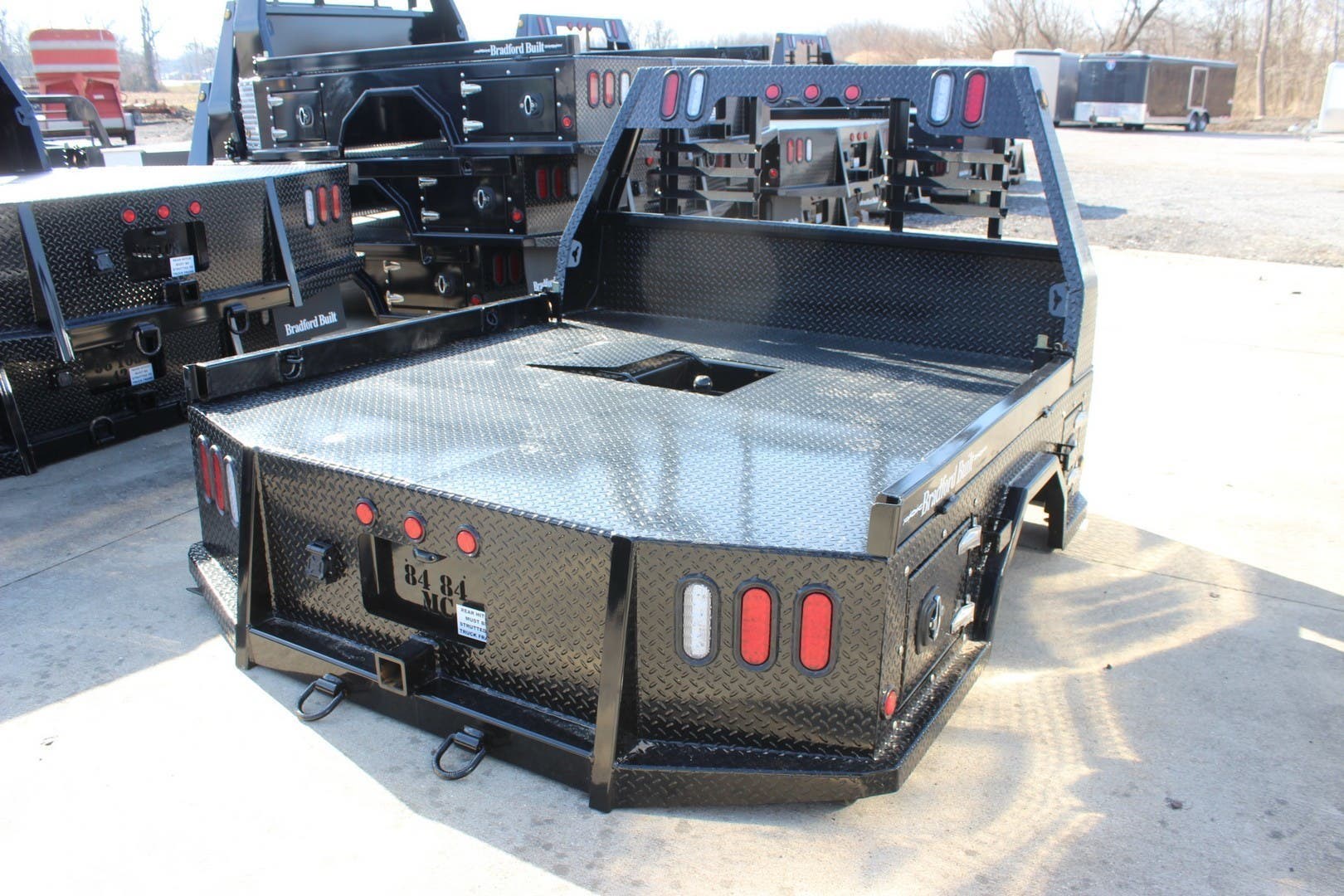 7x7 Flat Bed Body for sale | New Bradford Built BB-REGULATOR-84-84-MC 8 ...