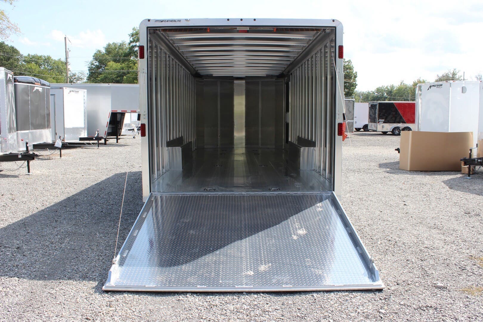 8x24 Cargo Trailer for sale | New Featherlite 4926-0024 | TrailersUSA