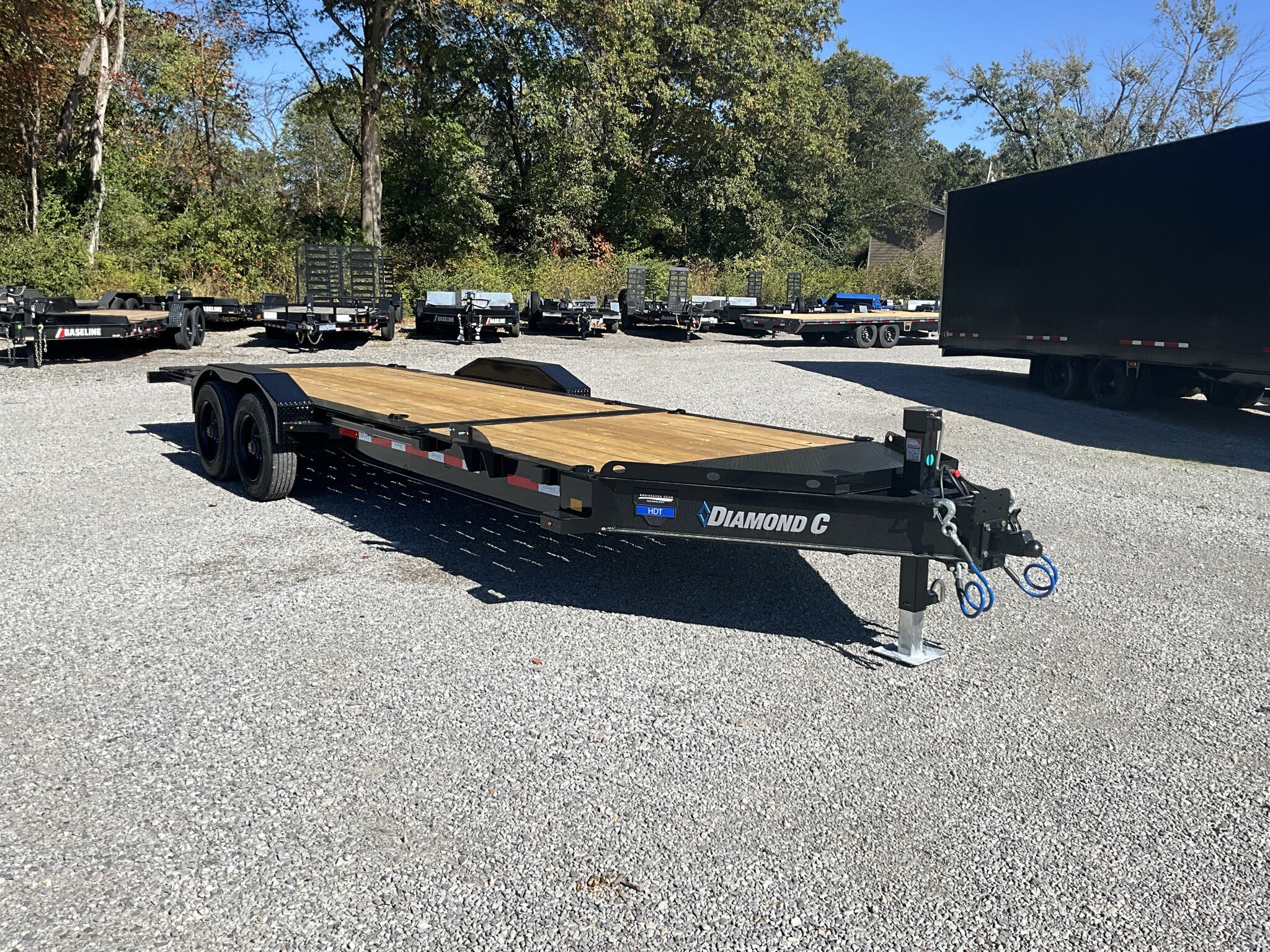 7x22 Tilt Deck Trailer for sale | New Diamond C HDT HDT210-22X82 ...
