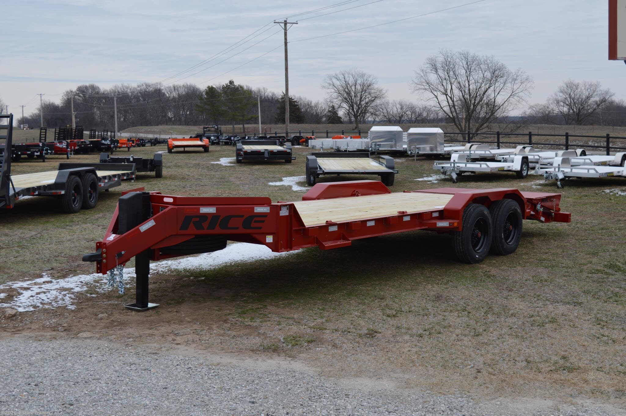 6x22 Equipment Trailer for sale | New Rice Trailers Promax HD Flatbed ...