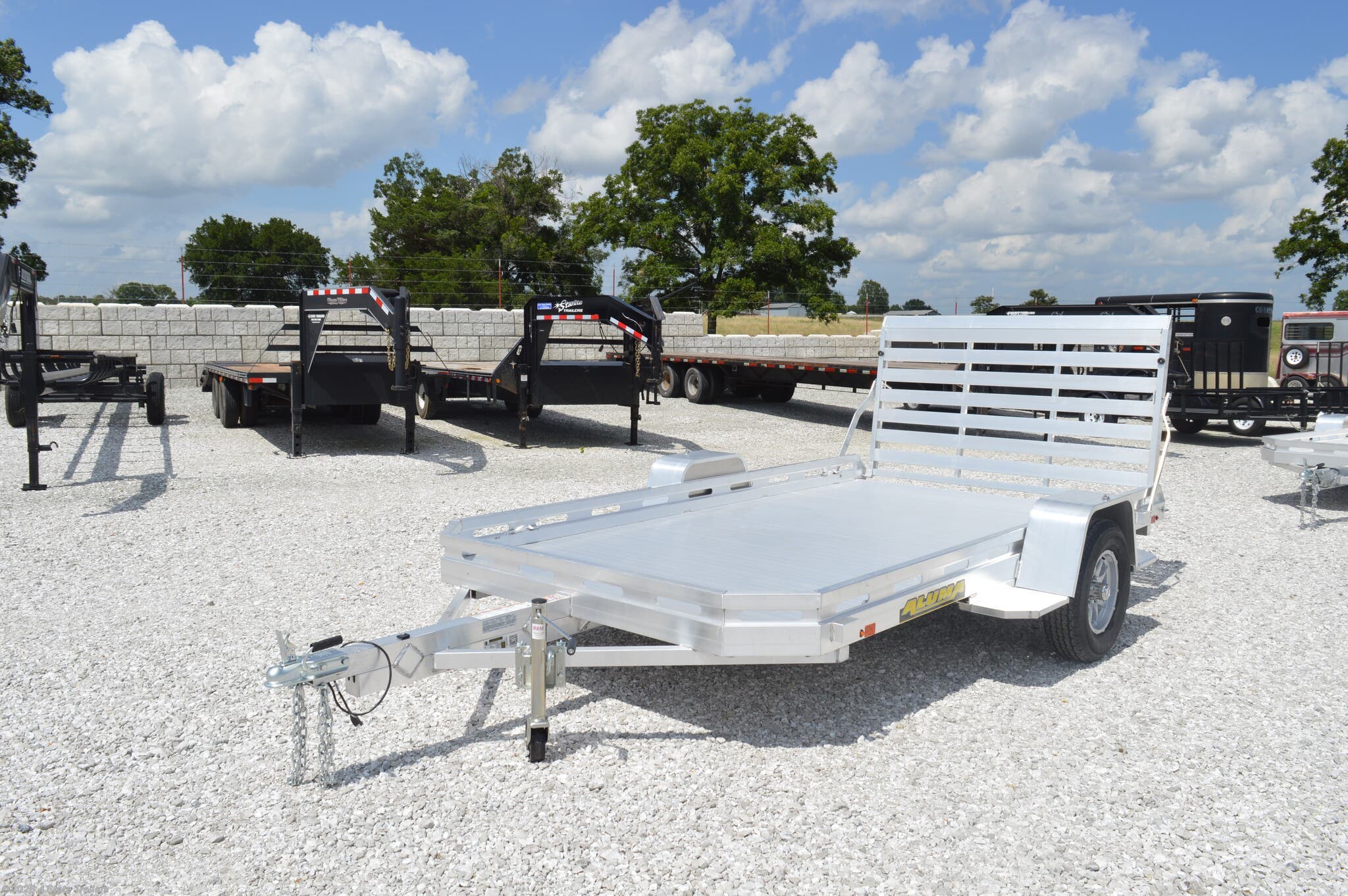 6x12 Utility Trailer for sale | New Aluma 7712H-S-TG 77X12 UTILITY ...