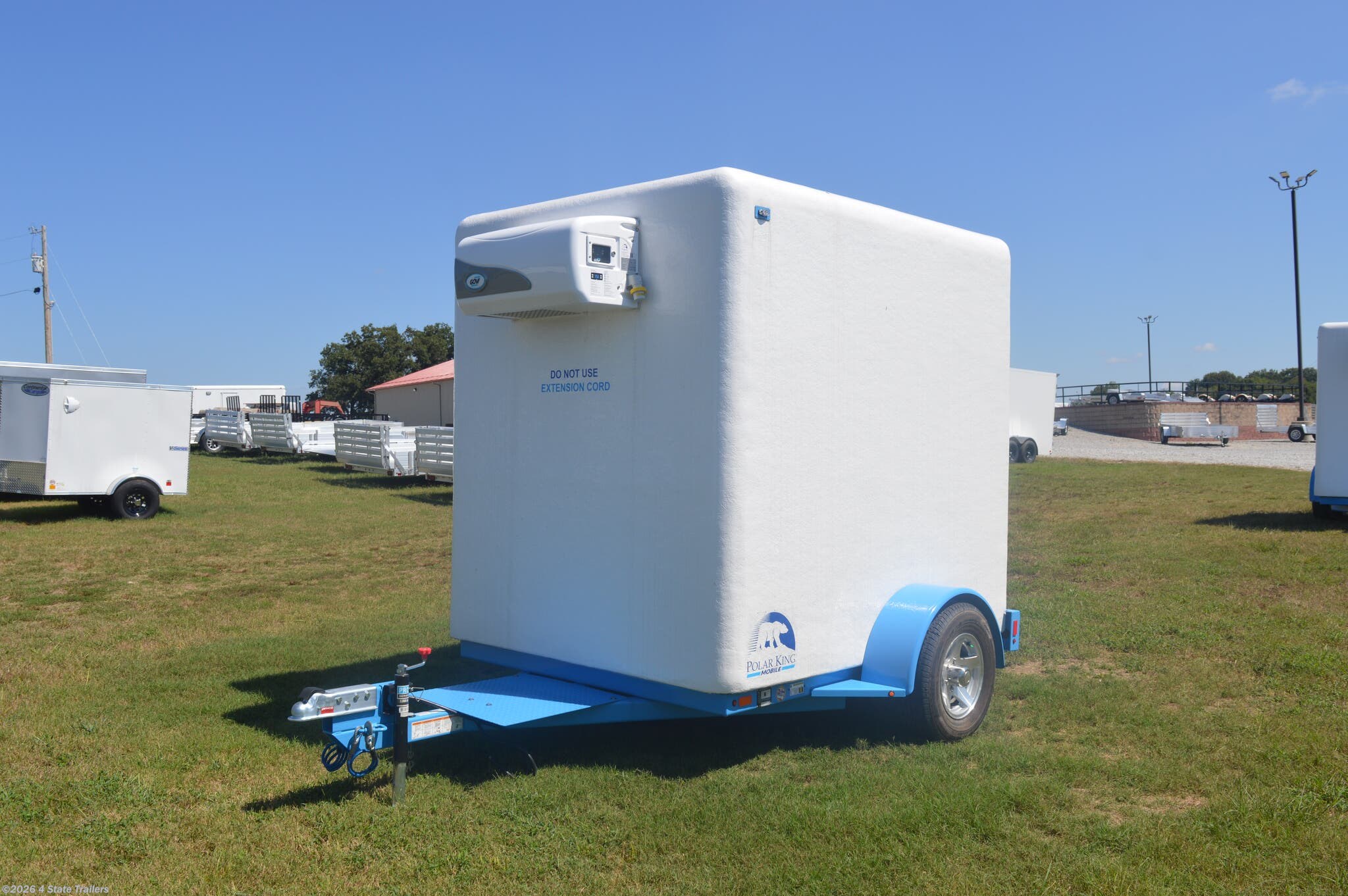 6x8 Refrigerated Trailer for sale | New Polar King 6X8 FREEZER TRAILER ...