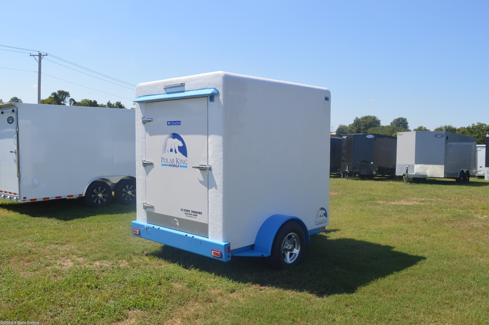6x8 Refrigerated Trailer for sale | New Polar King 6X8 FREEZER TRAILER ...