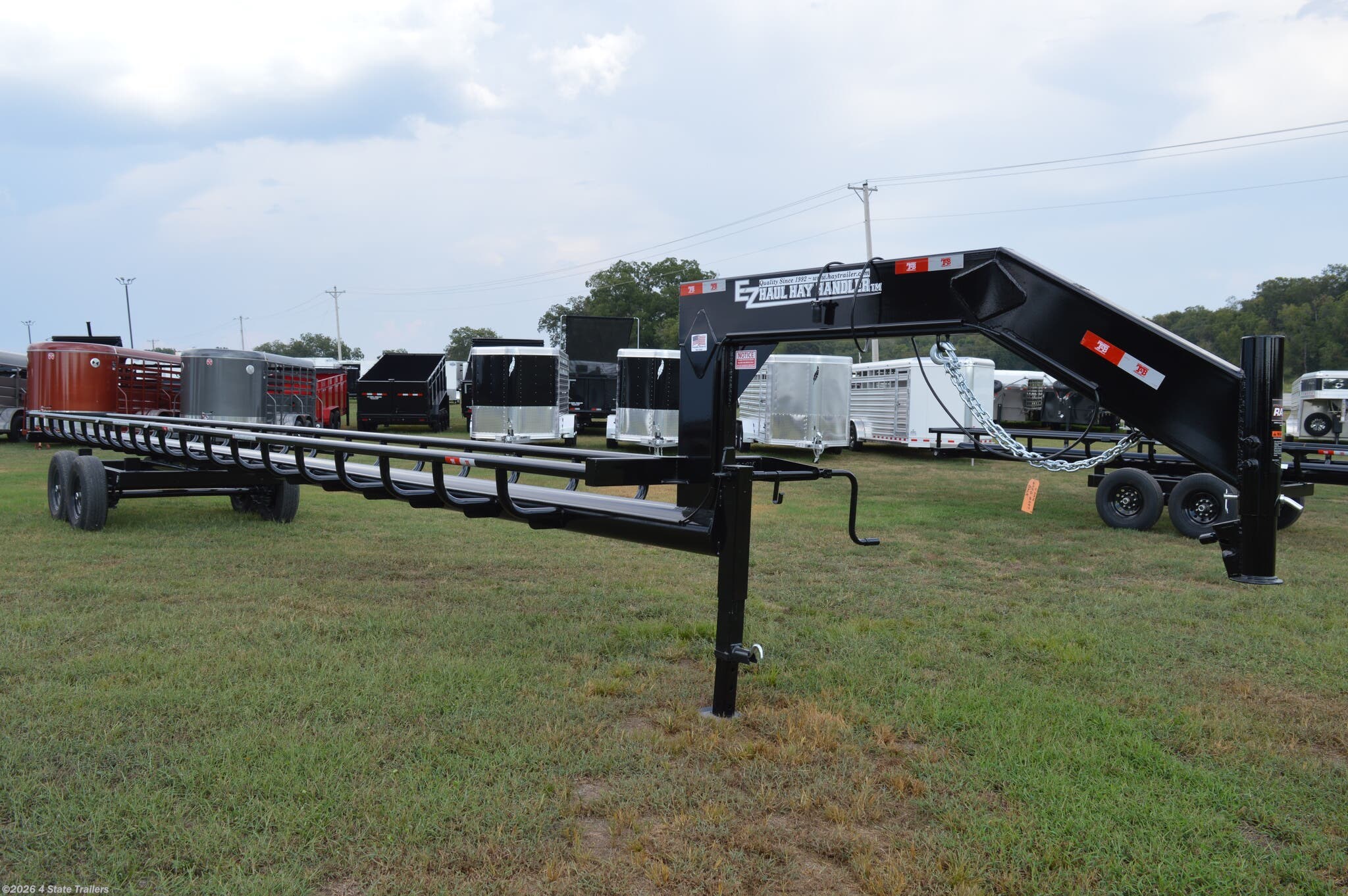 Hay Trailer for sale | New EZ-Haul 42' GOOSENECK HAY HANDLER | TrailersUSA