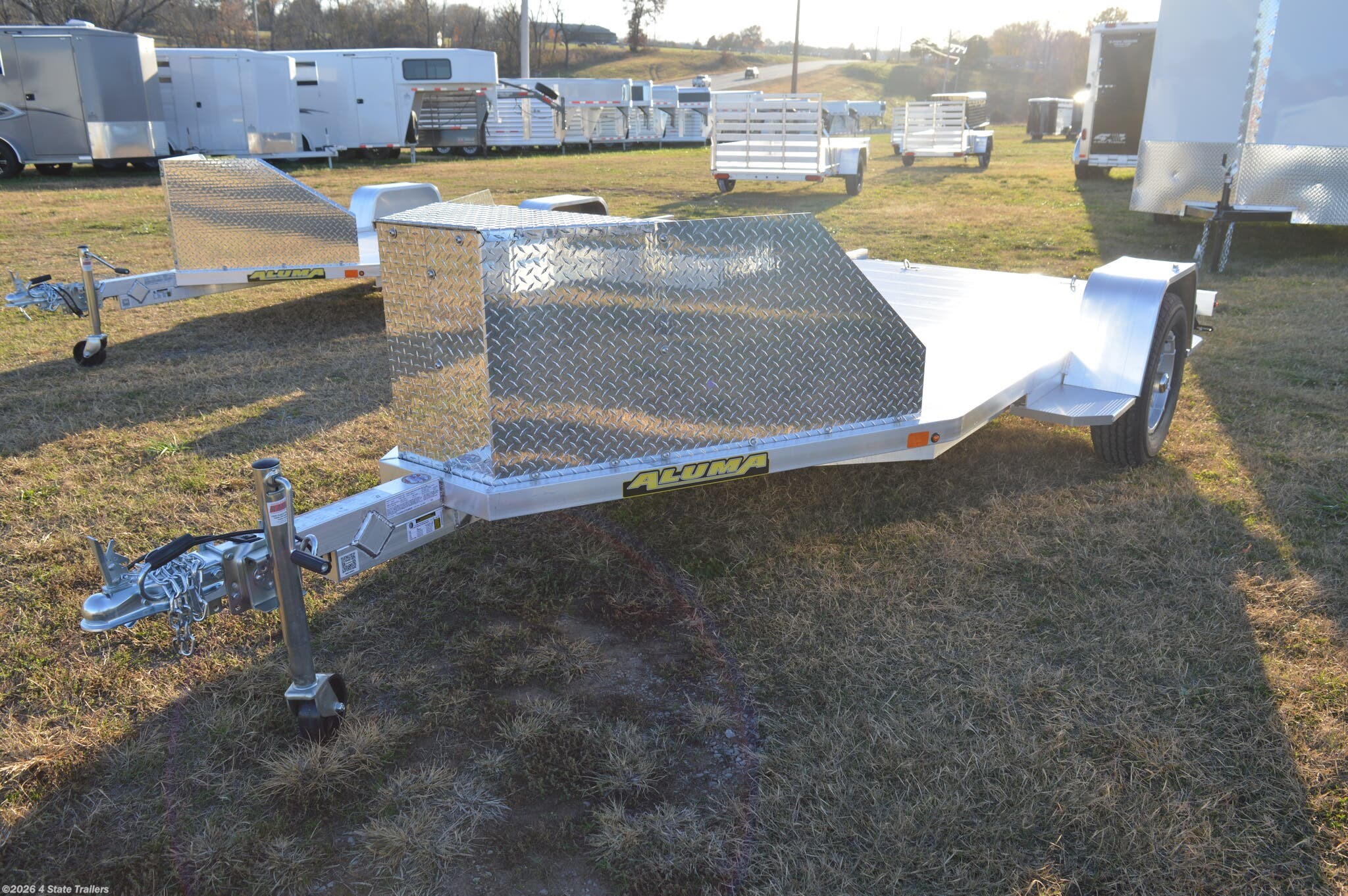 5x11 Utility Trailer for sale | New Aluma TK1 5'3"X11'4" ALUMINUM TRIKE ...