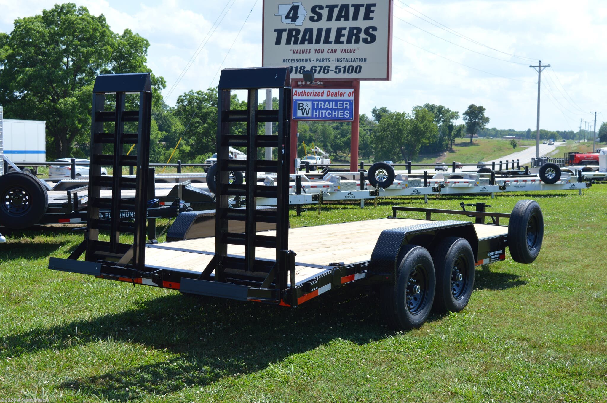 6x18 Equipment Trailer for sale | New DP Platinum Star 83"X18 ...