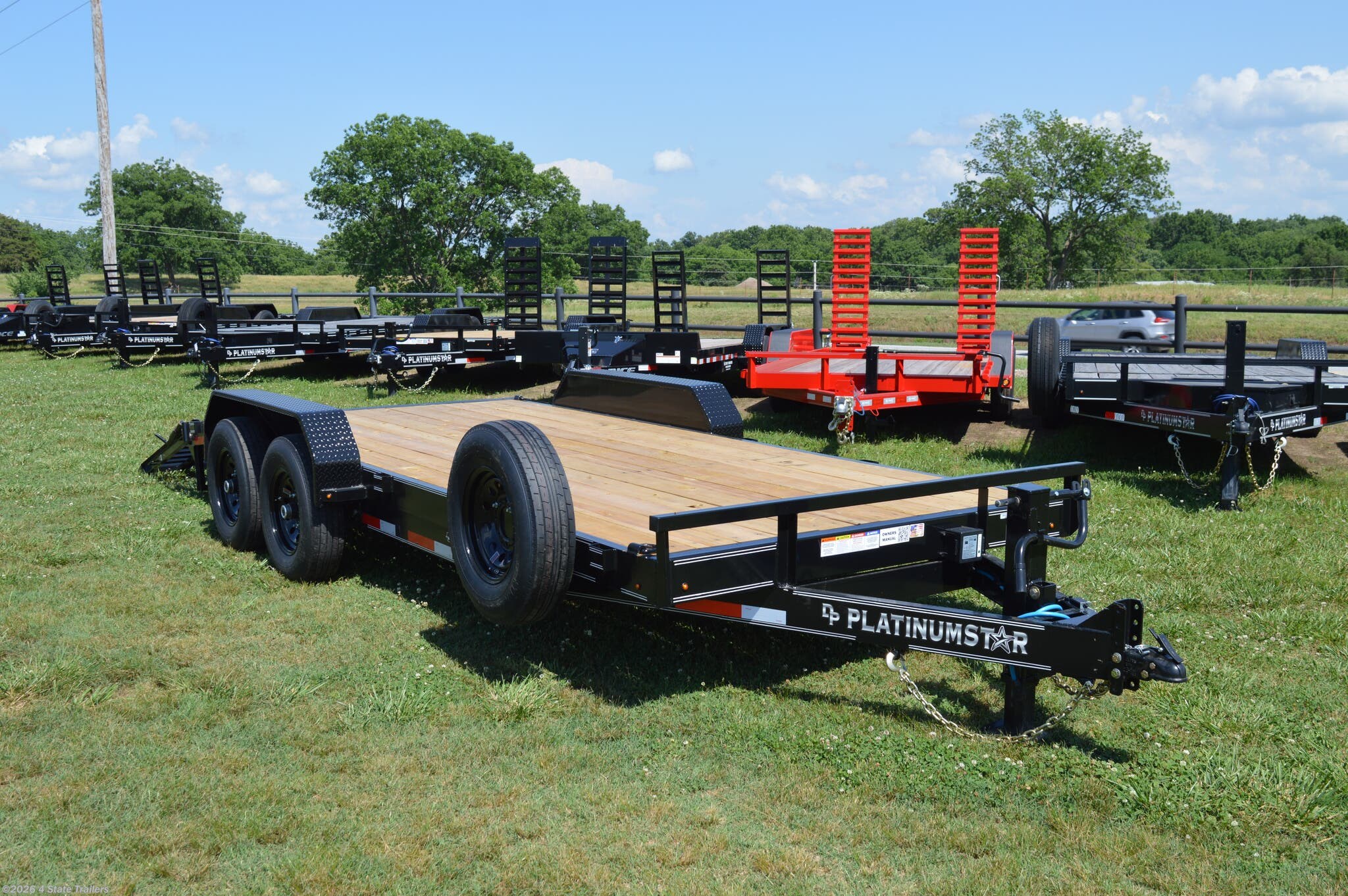 6x18 Equipment Trailer for sale | New DP Platinum Star 83"X18 ...