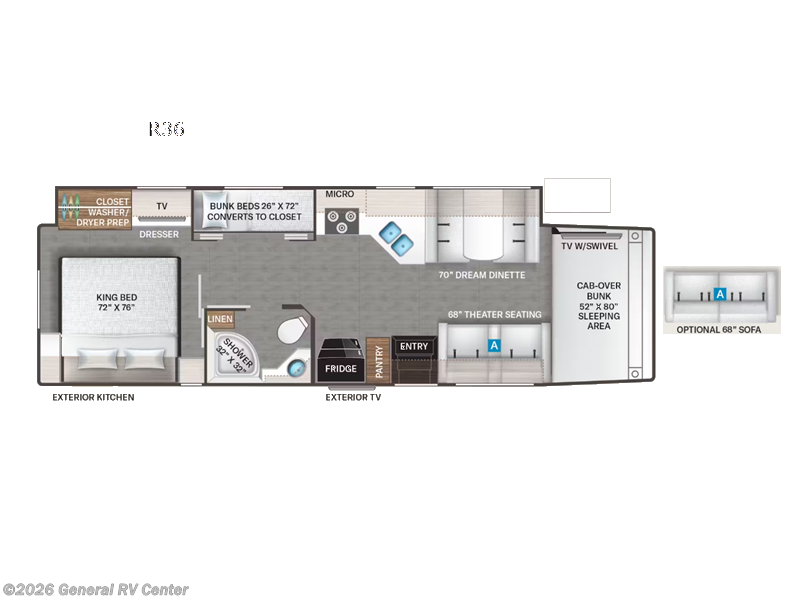 2026 Thor Motor Coach Magnitude GRAND R36 RV for Sale in Orange Park ...