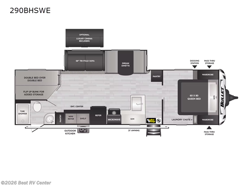 2024 Keystone Bullet 290BHSWE RV for Sale in Turlock, CA 95382 | 33403 ...