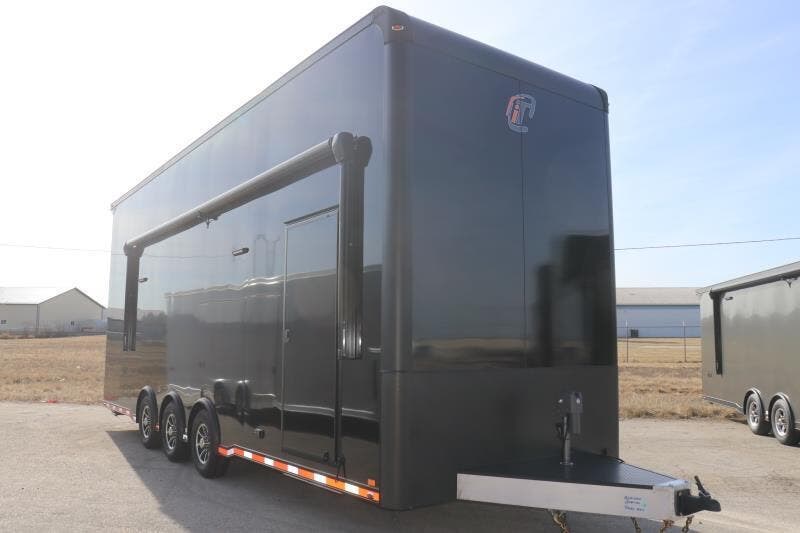 8x28 Stacker Trailer for sale | New inTech 28' Blackout | TrailersUSA