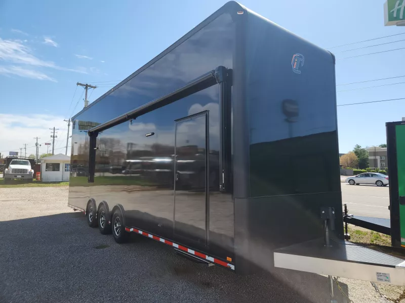 8x32 Stacker Trailer for sale | New inTech 32' Blackout | TrailersUSA
