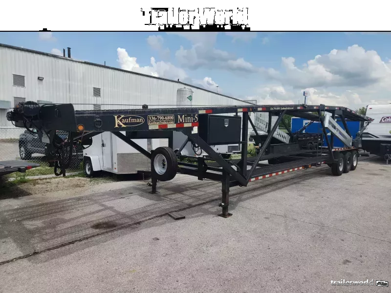 8x44 Car Hauler Trailer for sale | Used Kaufman Trailers Mini 5 ...