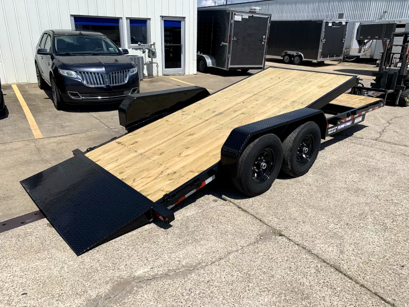 2026 Sure-Trac Tilt 7' x 20' (16+4) (2)7K Axles Tilt Bed Equipment