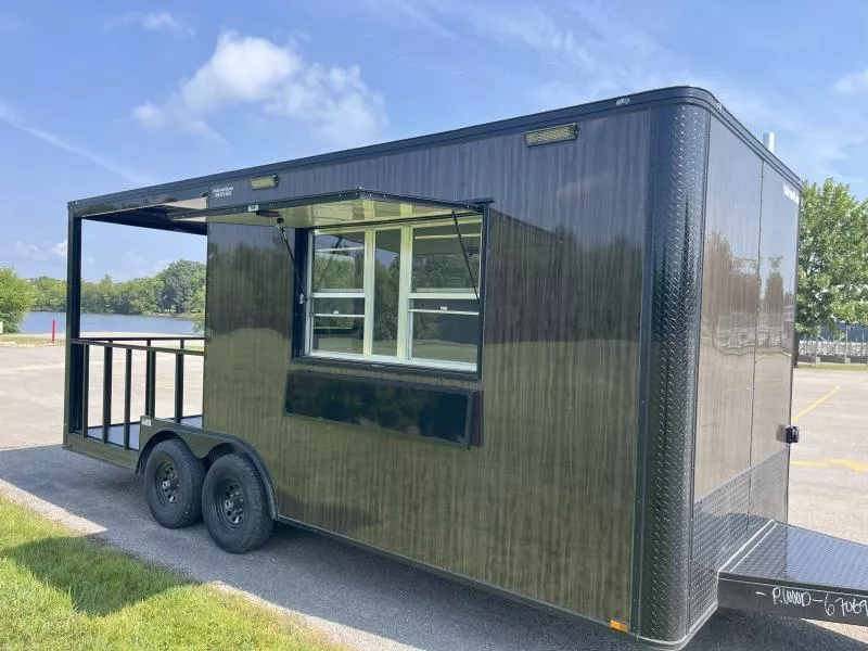 8x20 Concession/Vending Trailer for sale | New Quality Cargo 8.5' x 20 ...