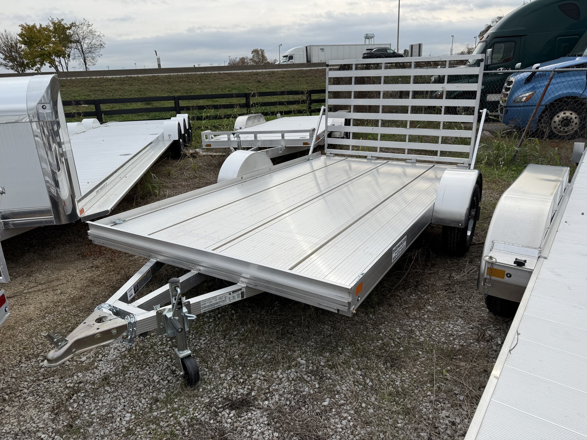 2025 Triton Trailers FIT Series / Flex Haul 81" x 12' Aluminum Utility