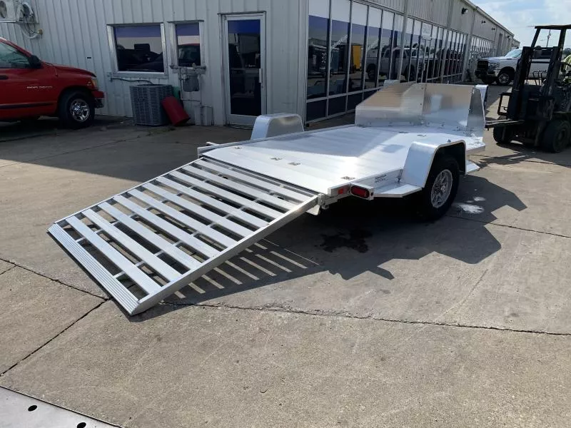 6x11 Utility Trailer for sale | New Aluma MC210S-R-RTD Slide in Ramp 2 ...