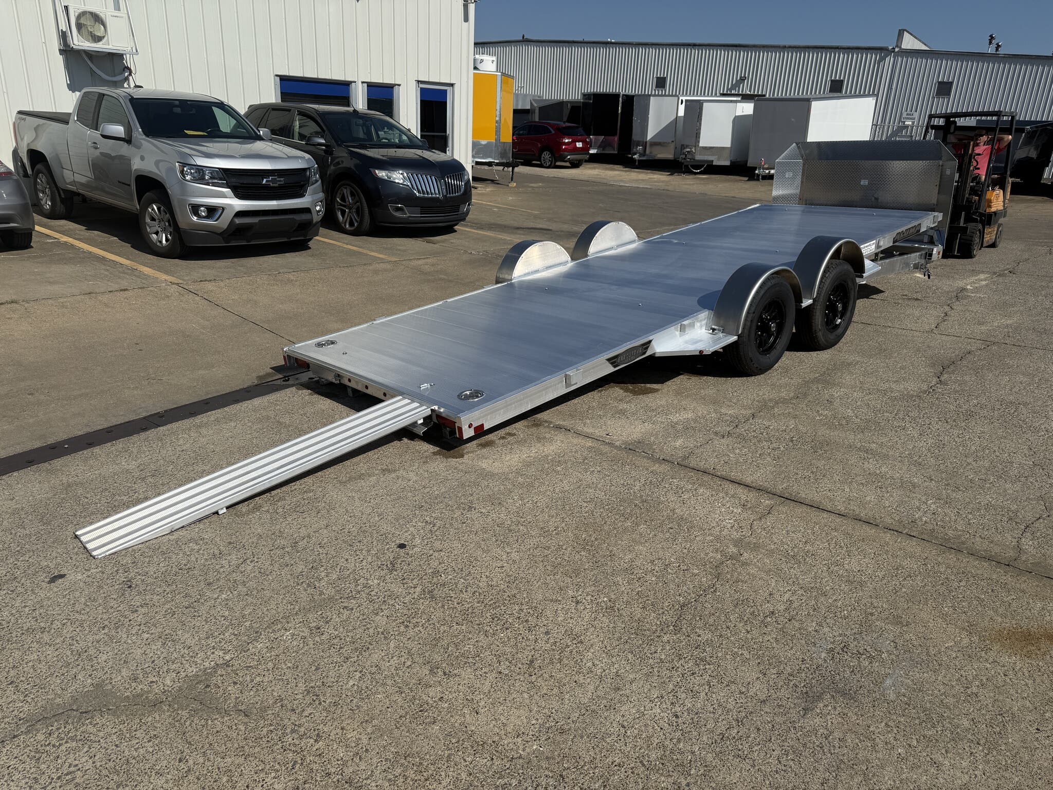 2026 Aluma 82" x 20' Heavy Axle Low Profile Tilt Car Hauler