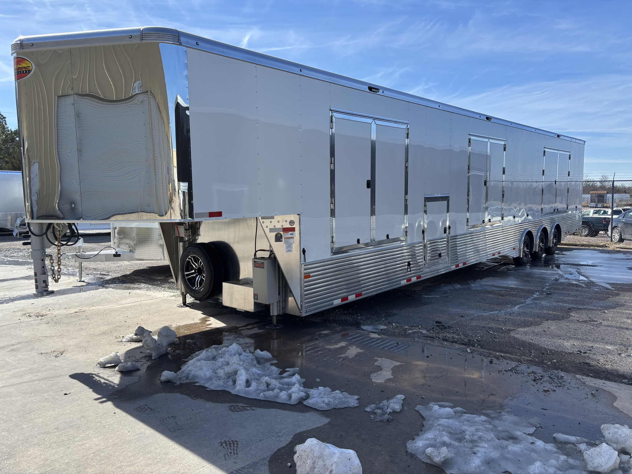 2026 Sundowner 8.5' x 52' O.A. Aluminum Gooseneck 9' Tall