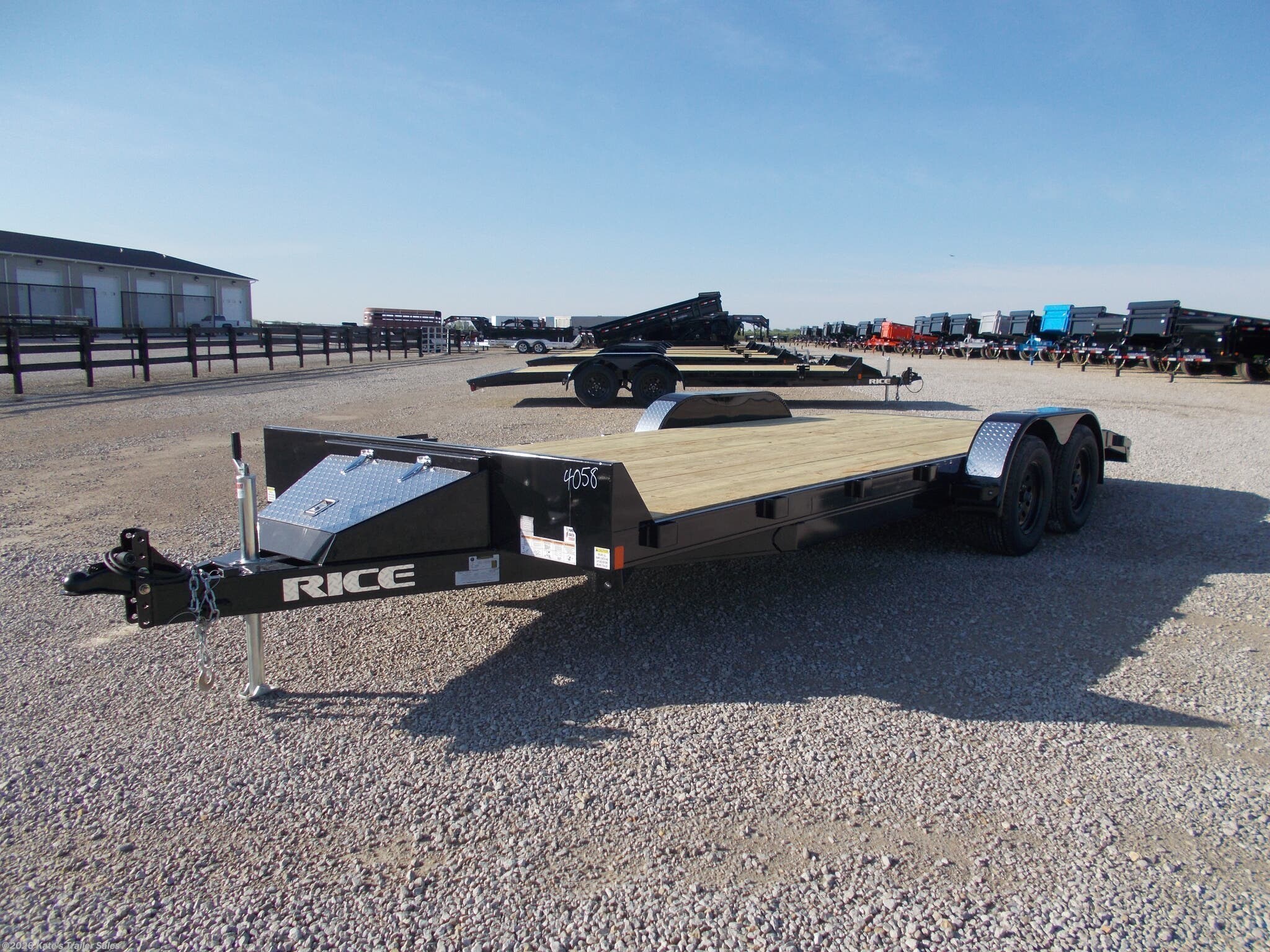 2020 Rice Trailers 7k Magnum Car Hauler 82X20' Flatbed Car Hauler Trailer