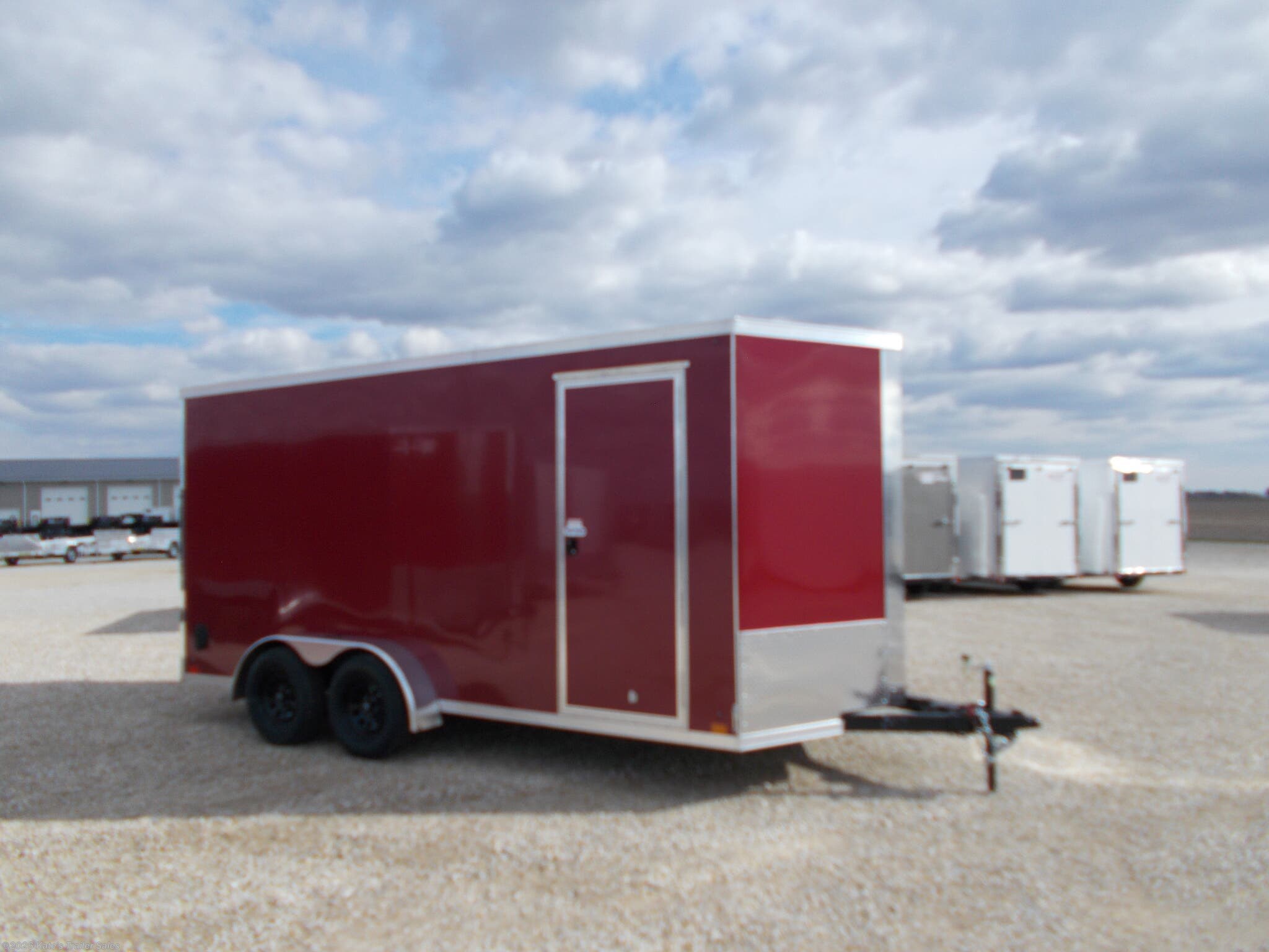 2022 Cross Trailers 7X16' Enclosed Cargo Trailer 12" Add Height