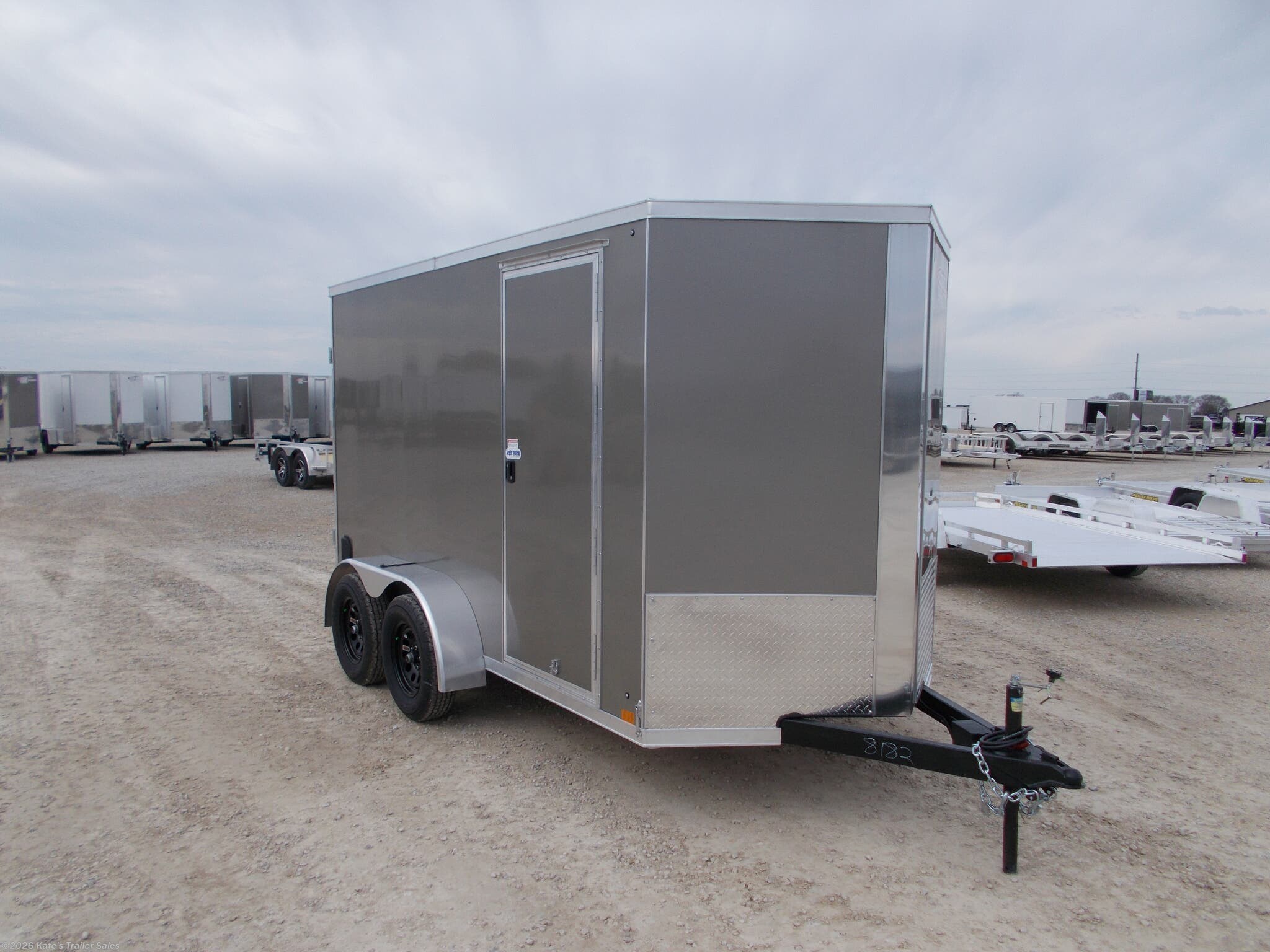 2022 Cross Trailers 6X12' Enclosed Cargo Trailer 6" Additional Height