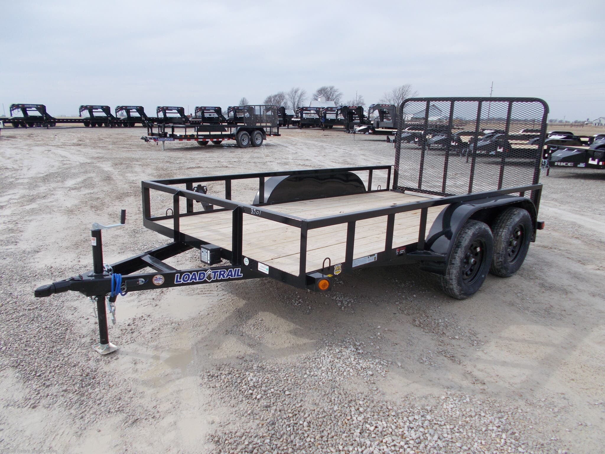 2022 Load Trail 77X12 Tandem Axle Utility Trailer