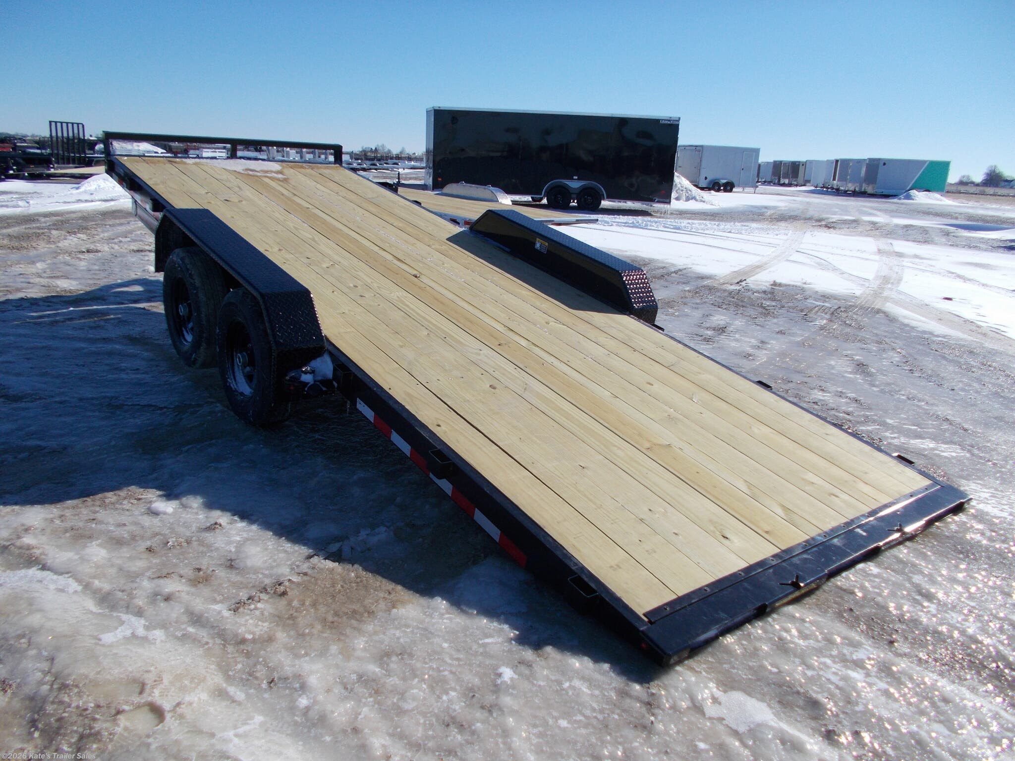 2022 H&H 82x20 10K Electric Tilt Speed Loader Carhauler