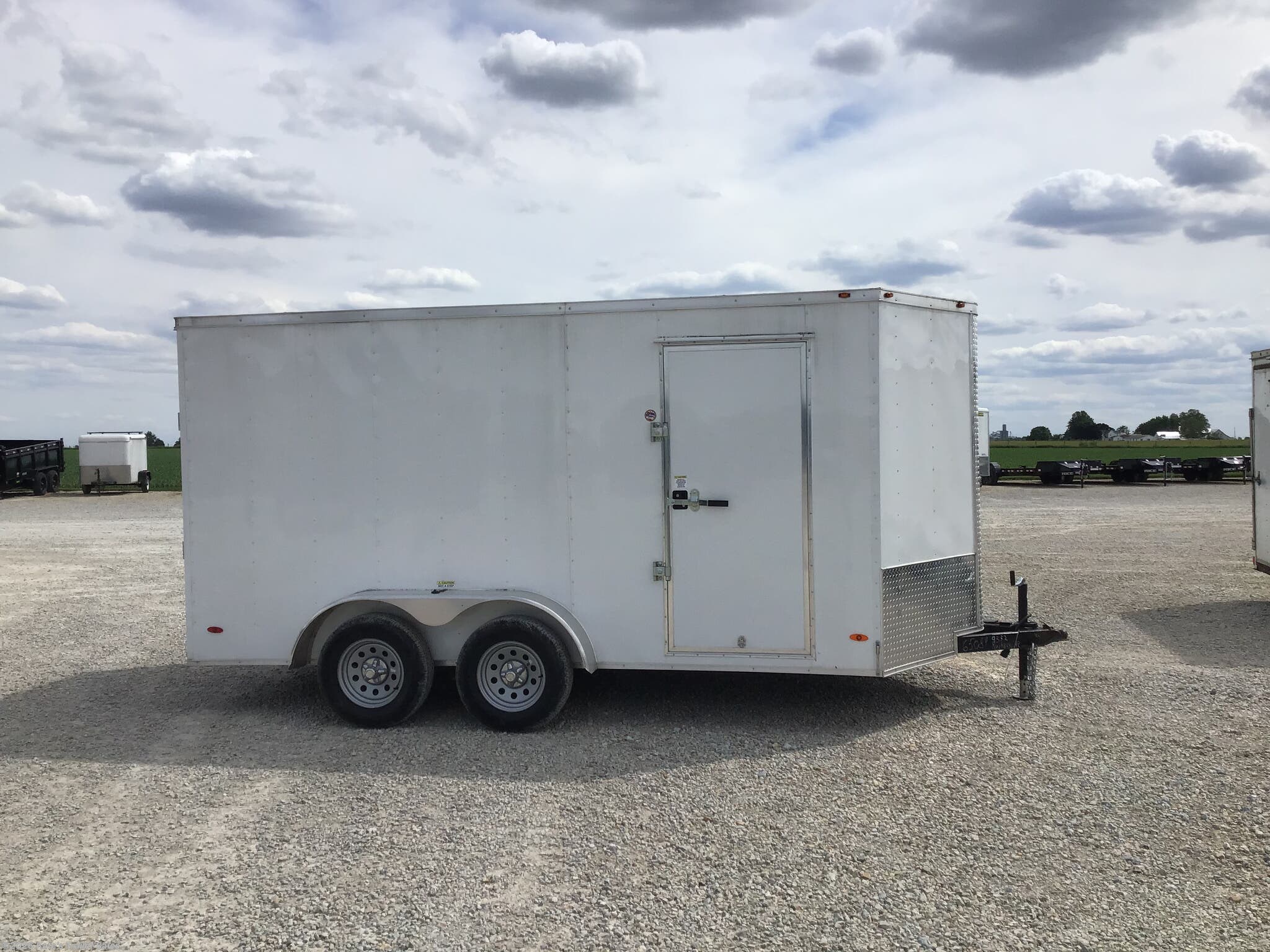 2020 Freedom Trailers 7X14' Enclosed Cargo Trailer Extra Tall