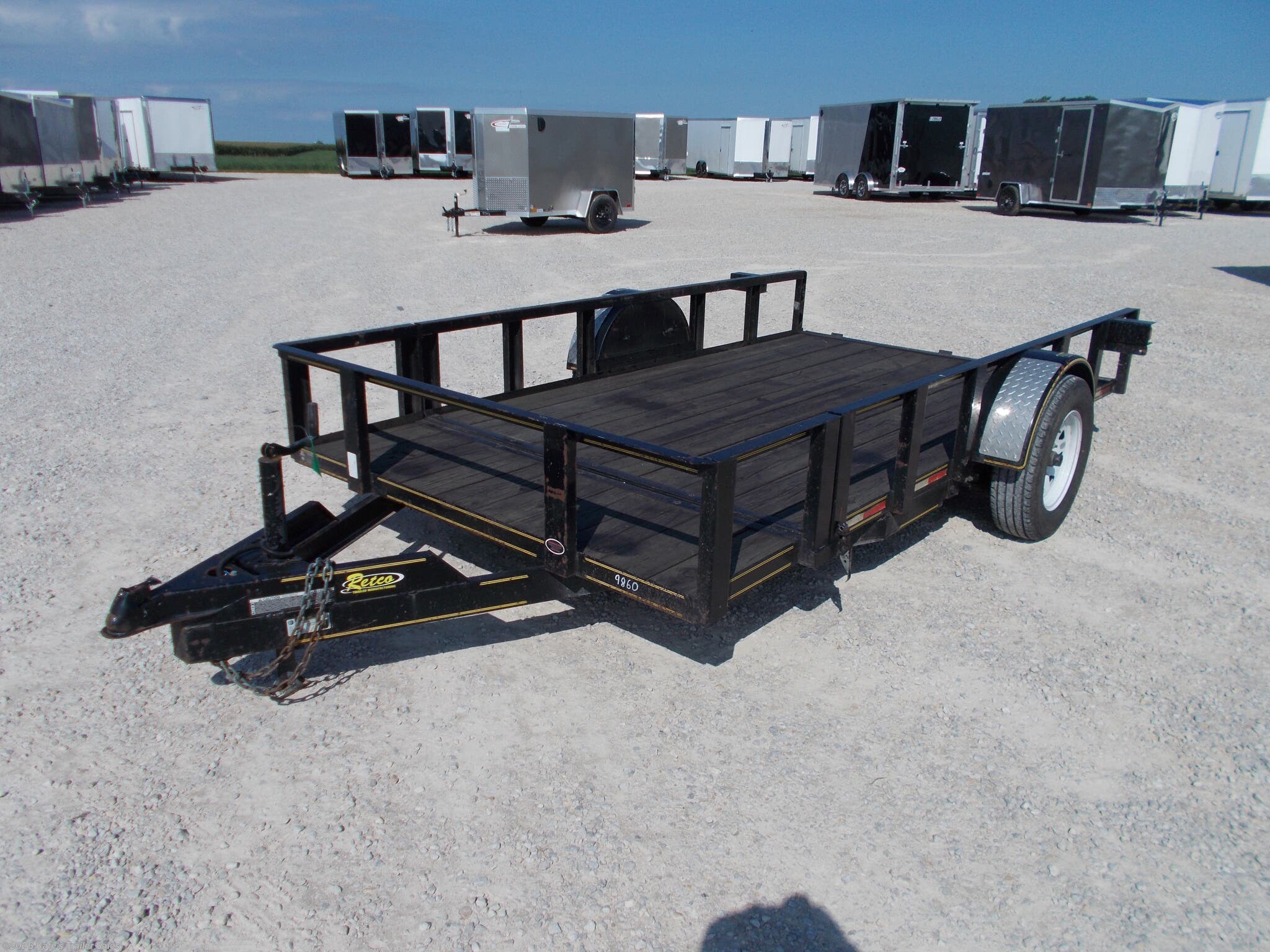 2017 Retco 12' Single Axle Tilt Trailer