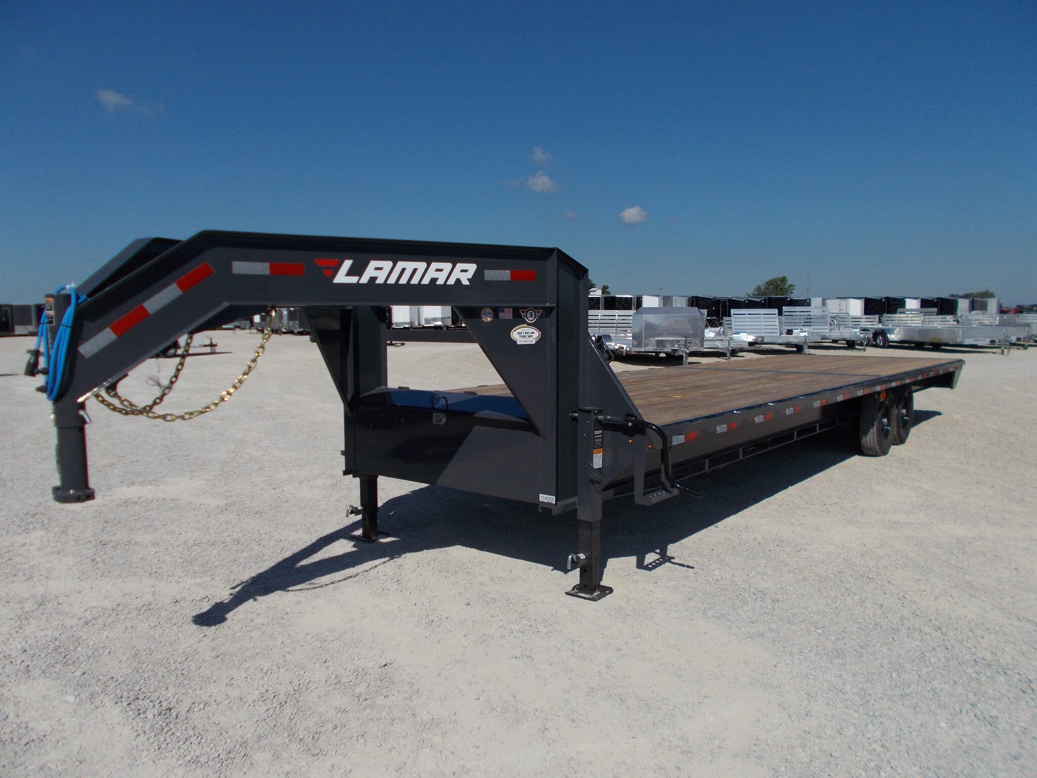 2023 Lamar 102X30' Gooseneck Trailer 14K *NO DOC FEES !!! NO INBOUND ...