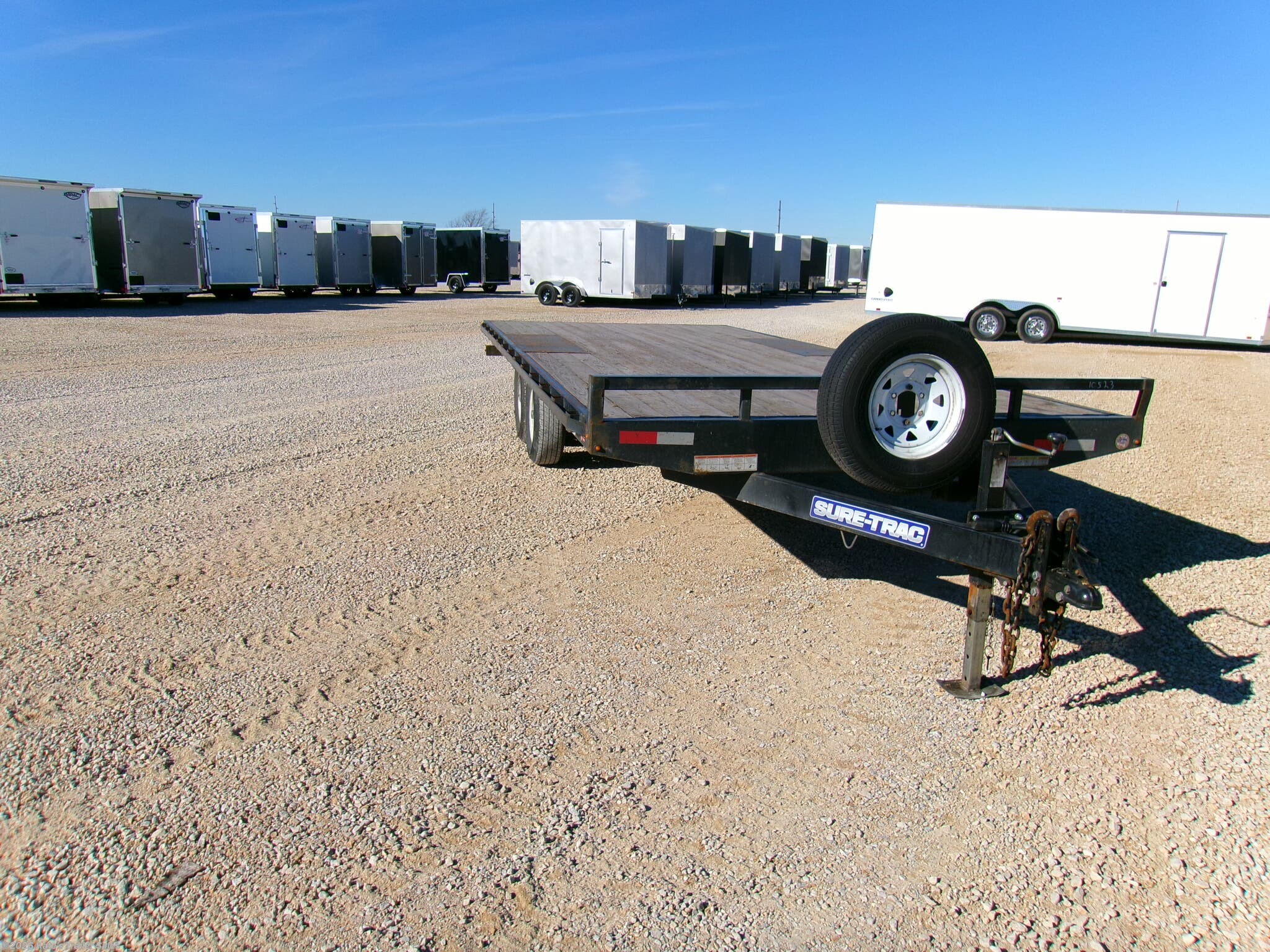 2019 Sure-Trac 102X20' Deckover Trailer Flatbed Equipment