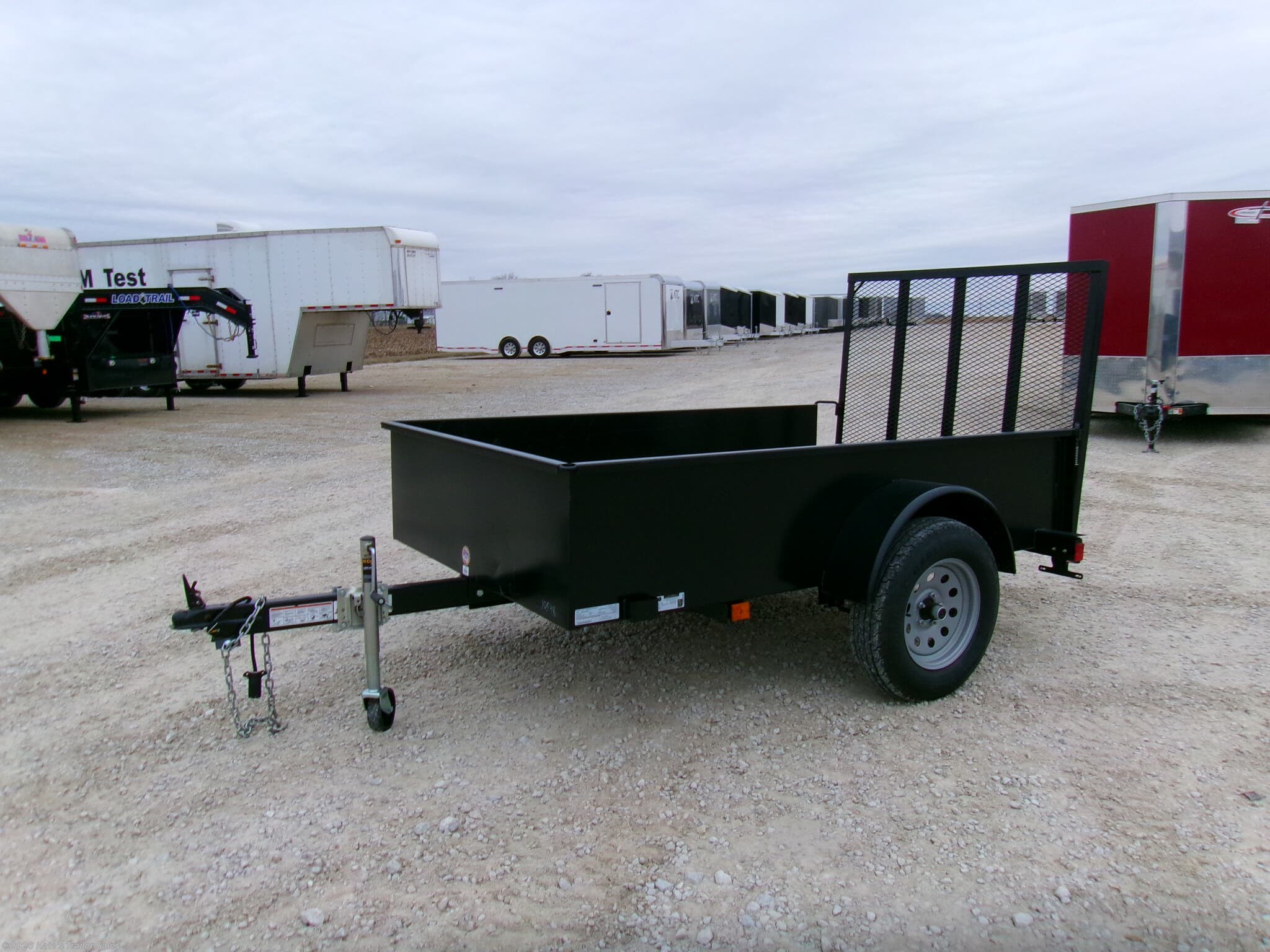 2021 Teske 5x8 Single Axle Utility Trailer