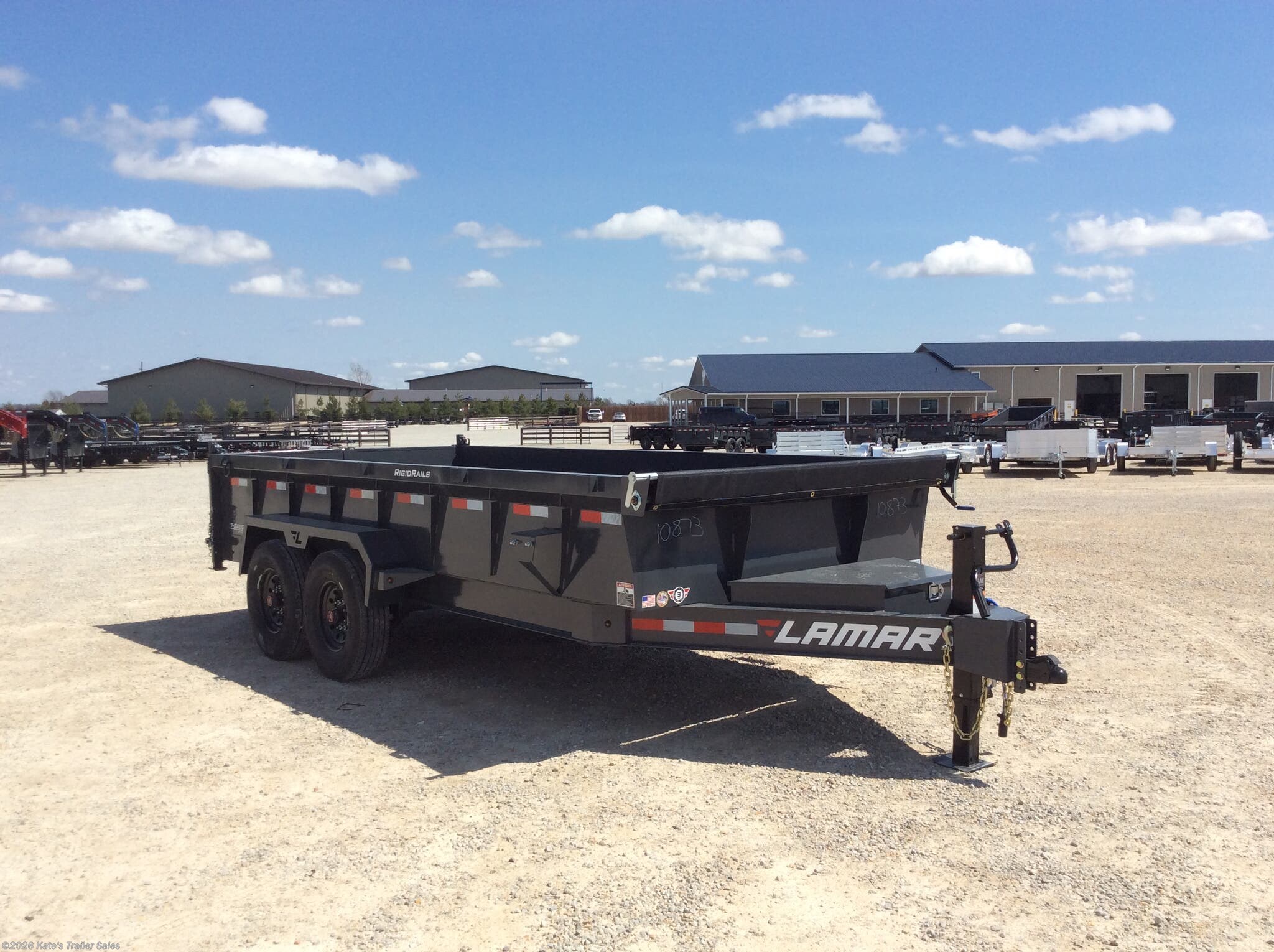 2023 Lamar 83x16 16K GVWR DUMP TRAILER 7GA FLOOR