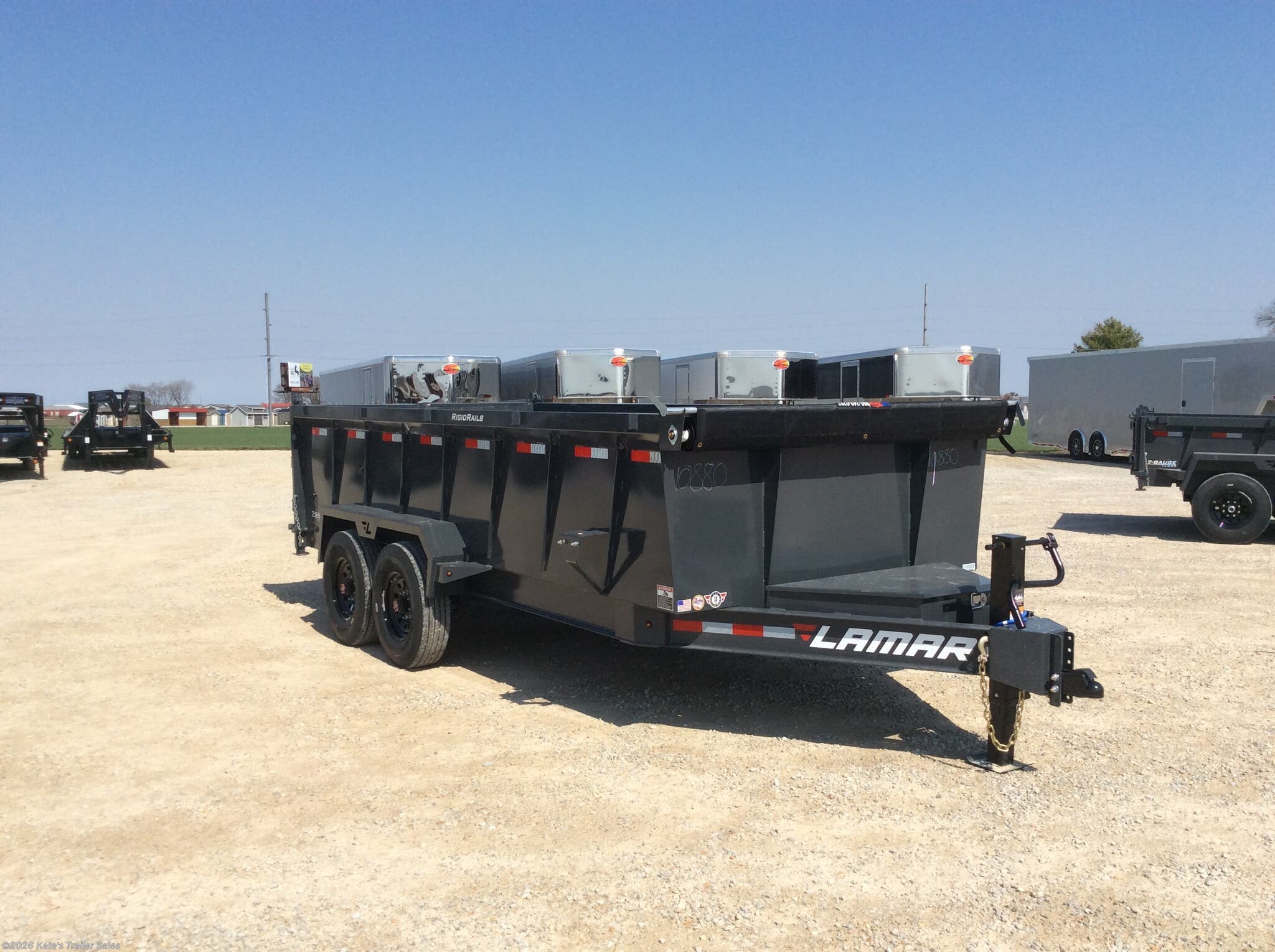 2023 Lamar 83x16 16K GVWR DUMP TRAILER 7GA FLOOR